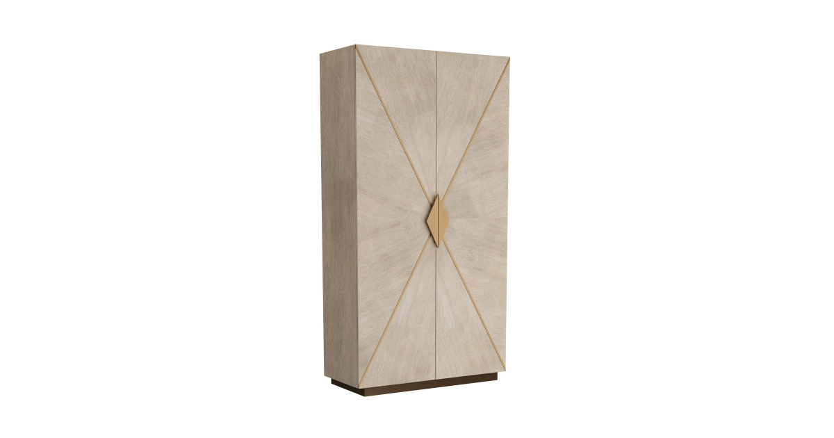 FNS04 - Tidwell Cabinet - Smoke, Oak Veneer