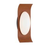 DWC78 - Jeter Sconce - Brandy, Leather