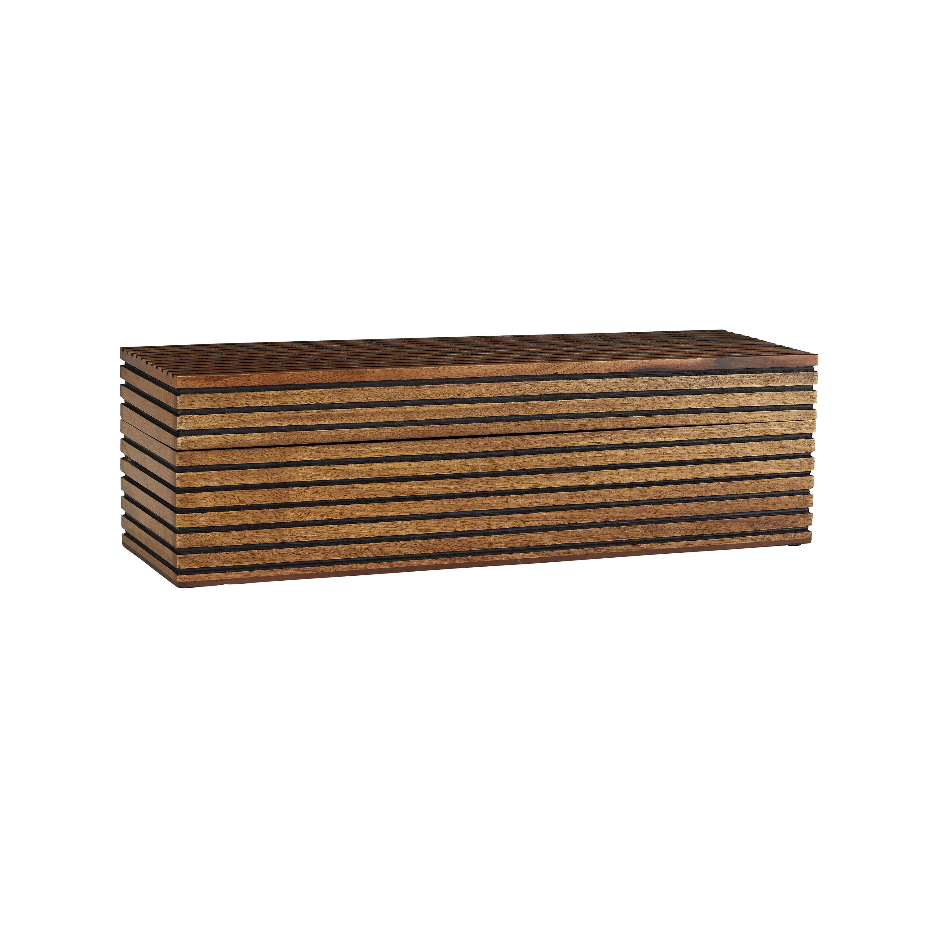 2222 - Trinity Boxes, Set of 2 - Chestnut