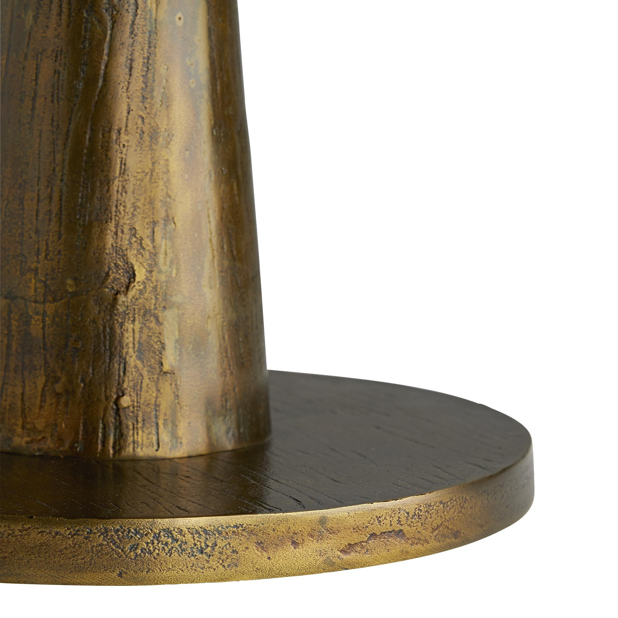 4589 - Rochester End Table - Burnished Gold