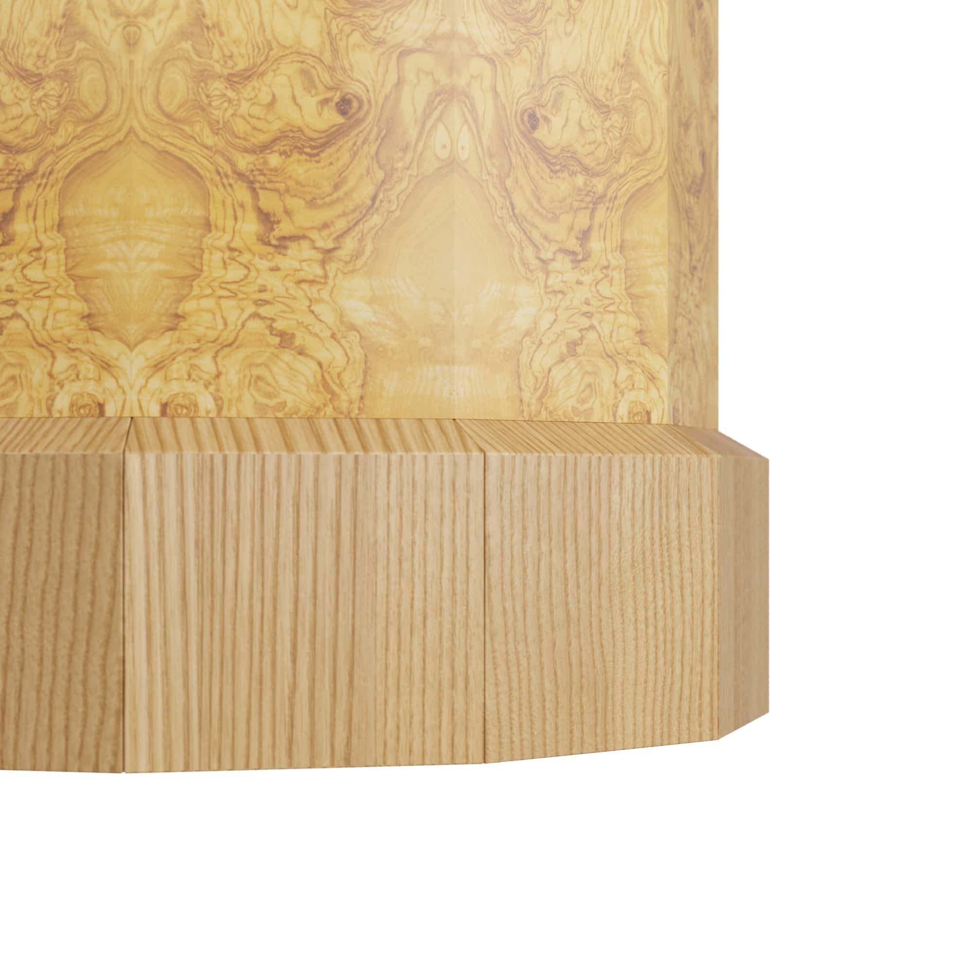 5707 - Reuben Dining Table - Blonde Burl