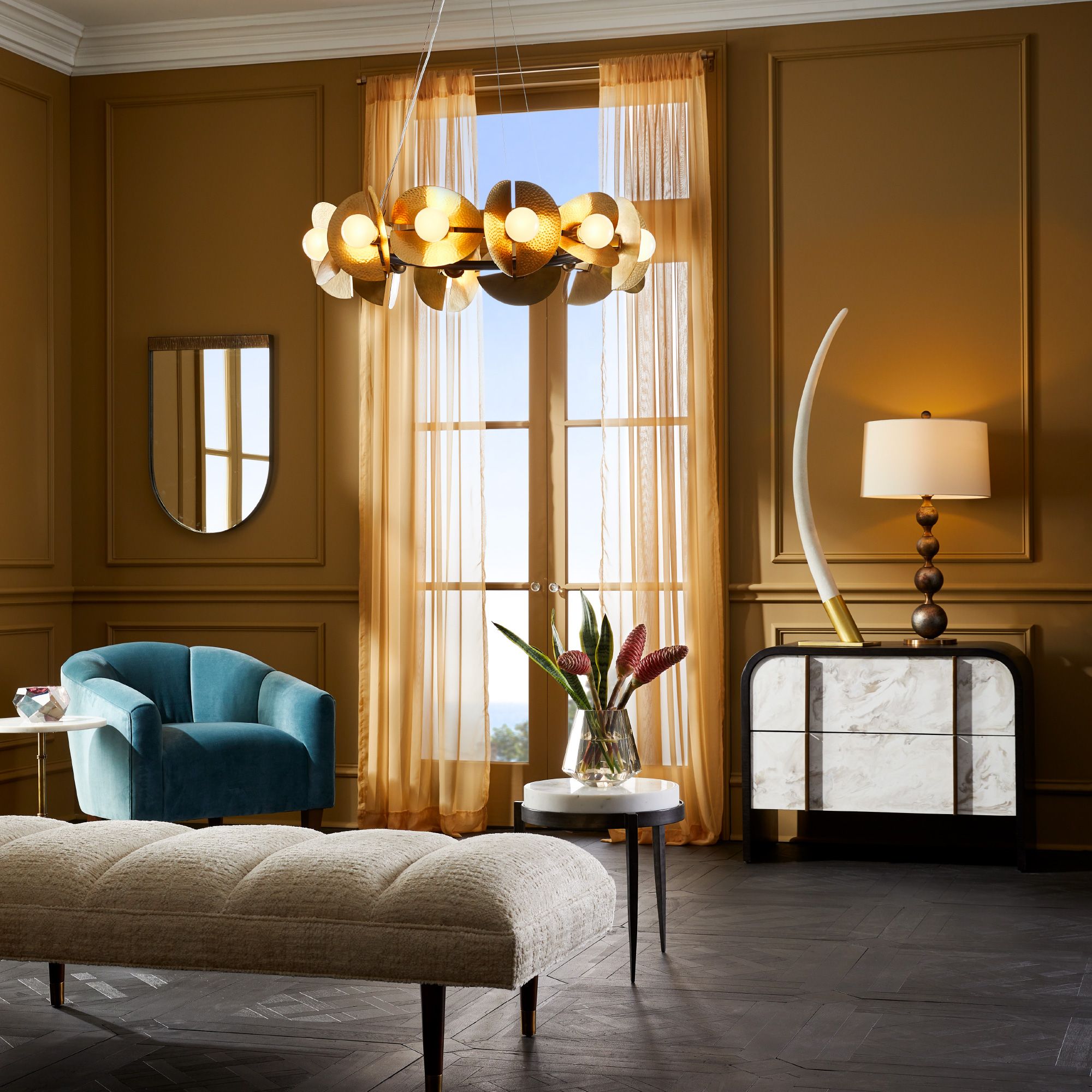 5722 - Moira Side Table - Ebony