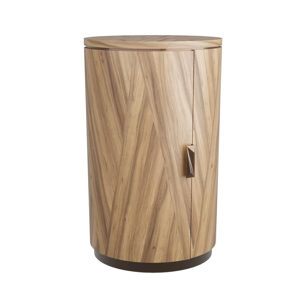 5741 - Ruston Cocktail Cabinet - Chateau Gray