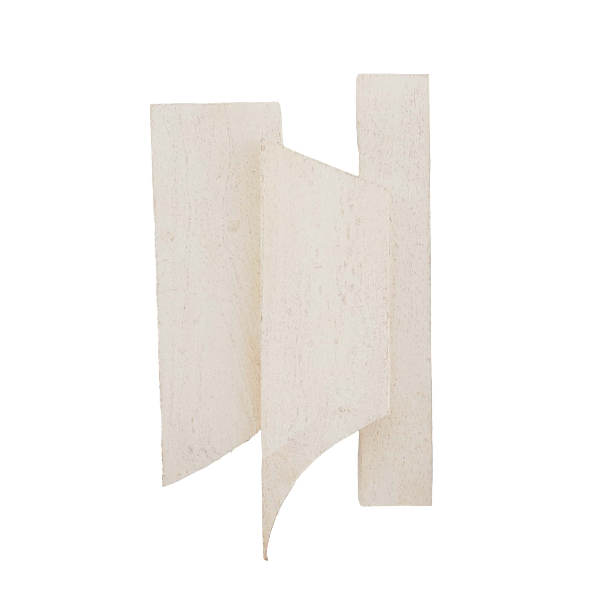 6978 - Pierson Wall Plaques, Set of 3 - Whitewash, Sandblasted