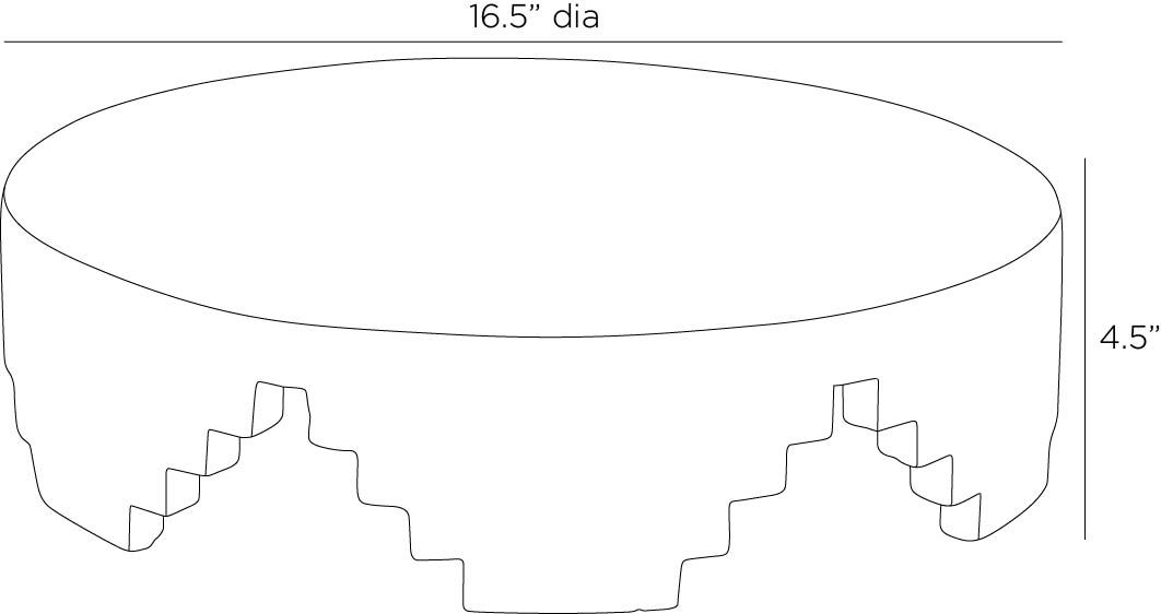 ATC07 - Cornwall Centerpiece - Faux Travertine