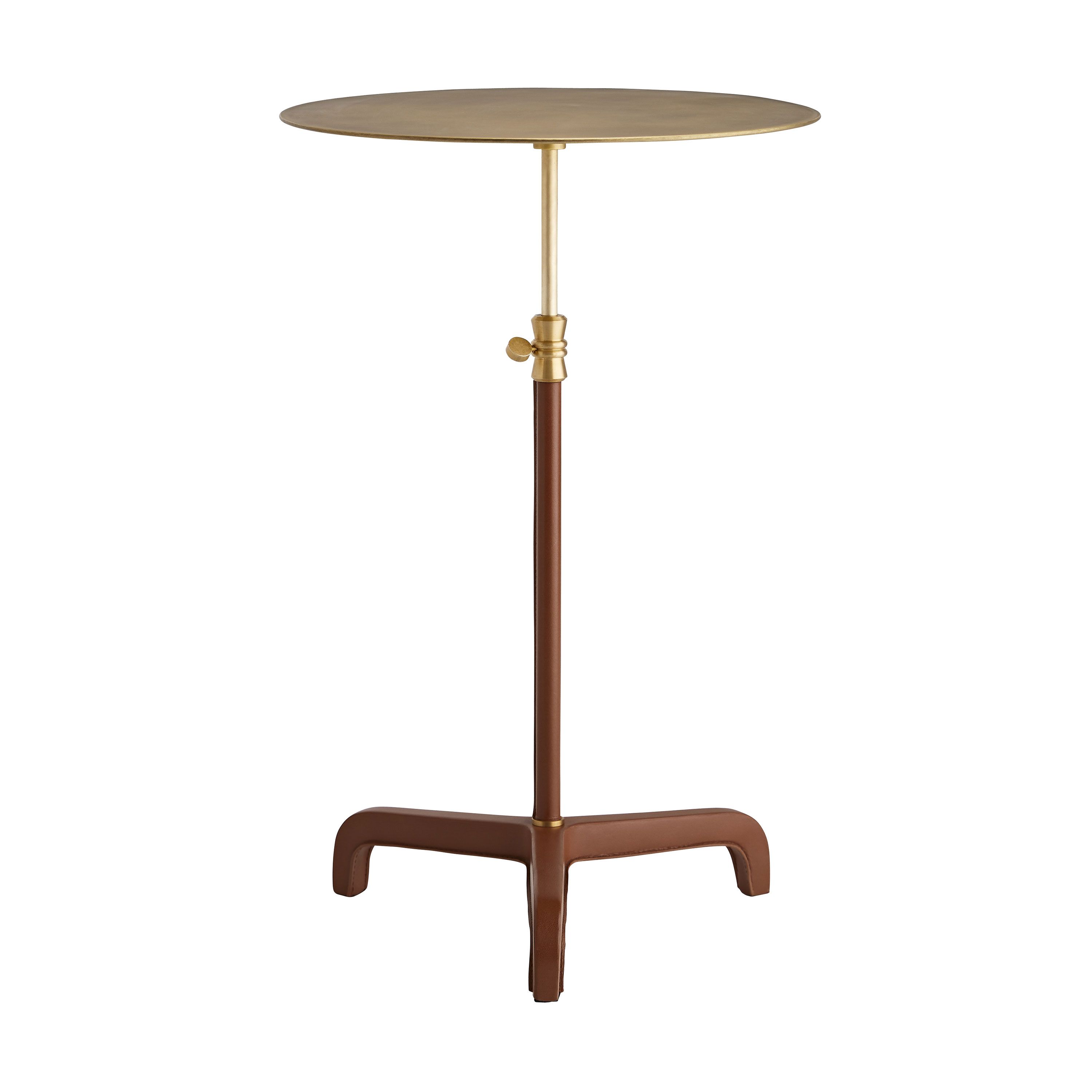 DC2016 - Addison Accent Table - Cognac Leather