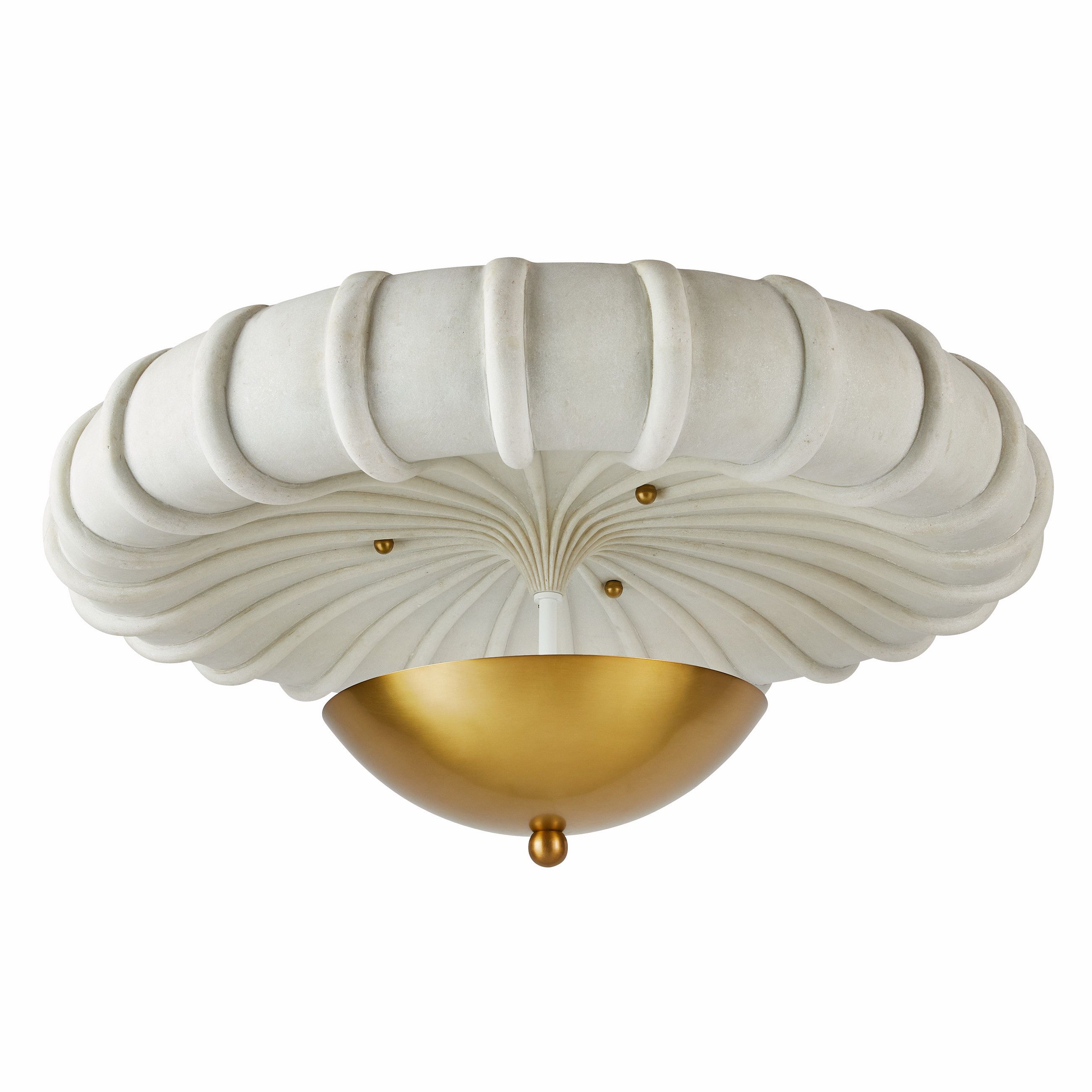 DFC12 - Camella Flush Mount - Ivory