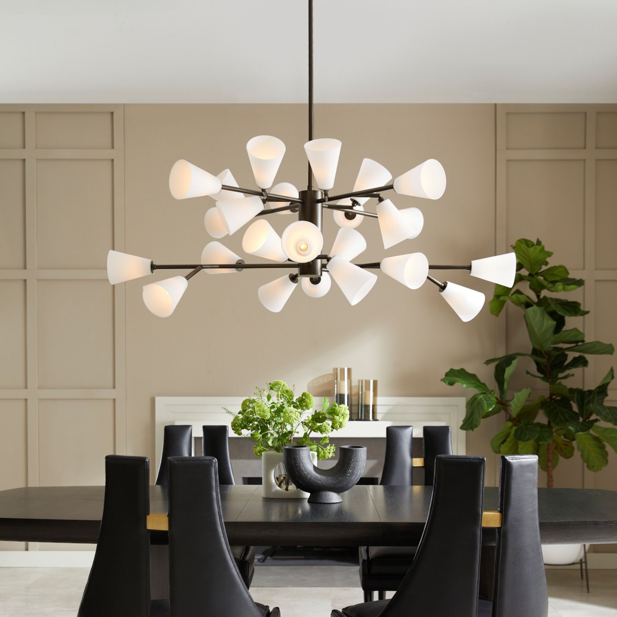 DLC24 - Delaware Chandelier - English Bronze