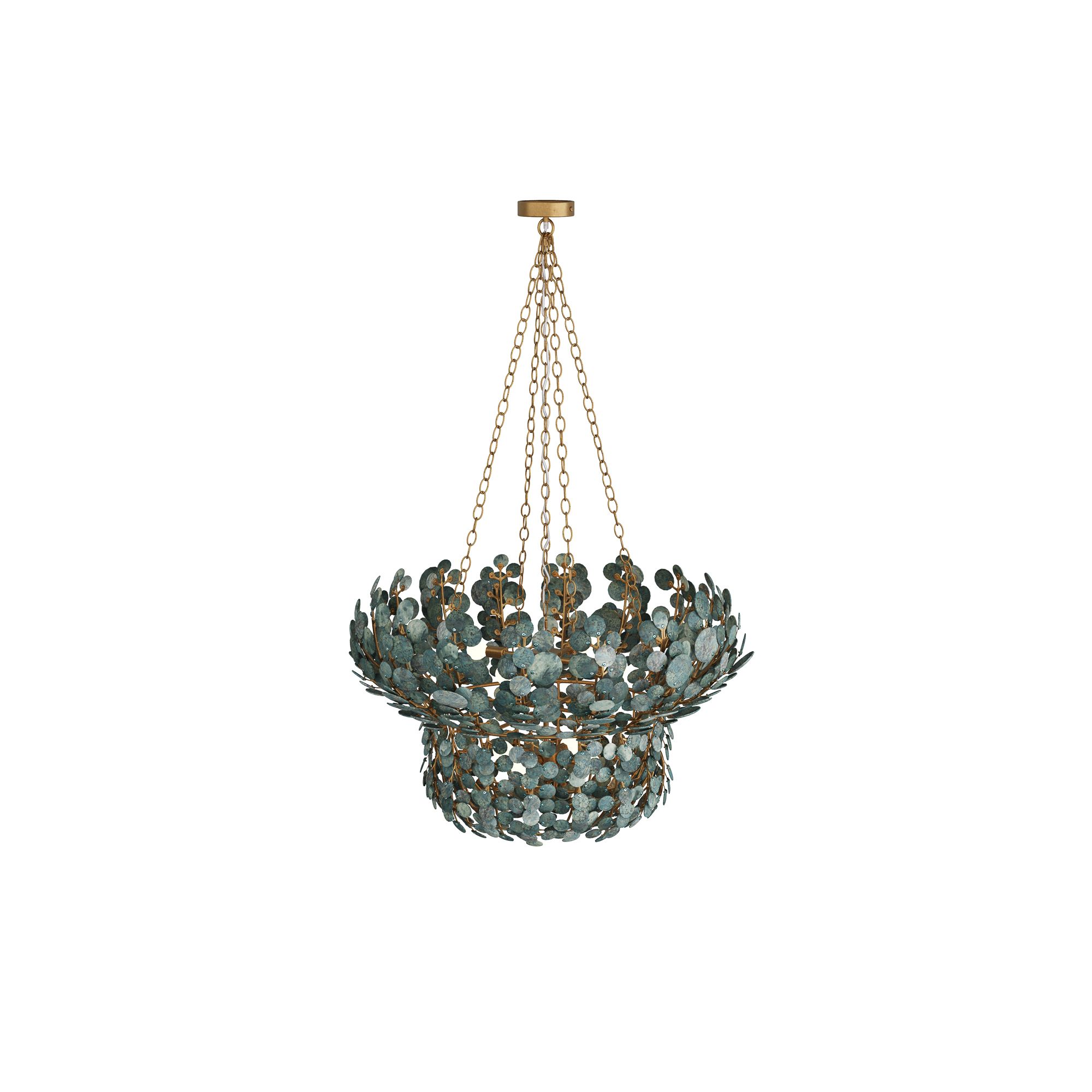 DMS14 - Bilal Chandelier - Eucalyptus Coconut Shell