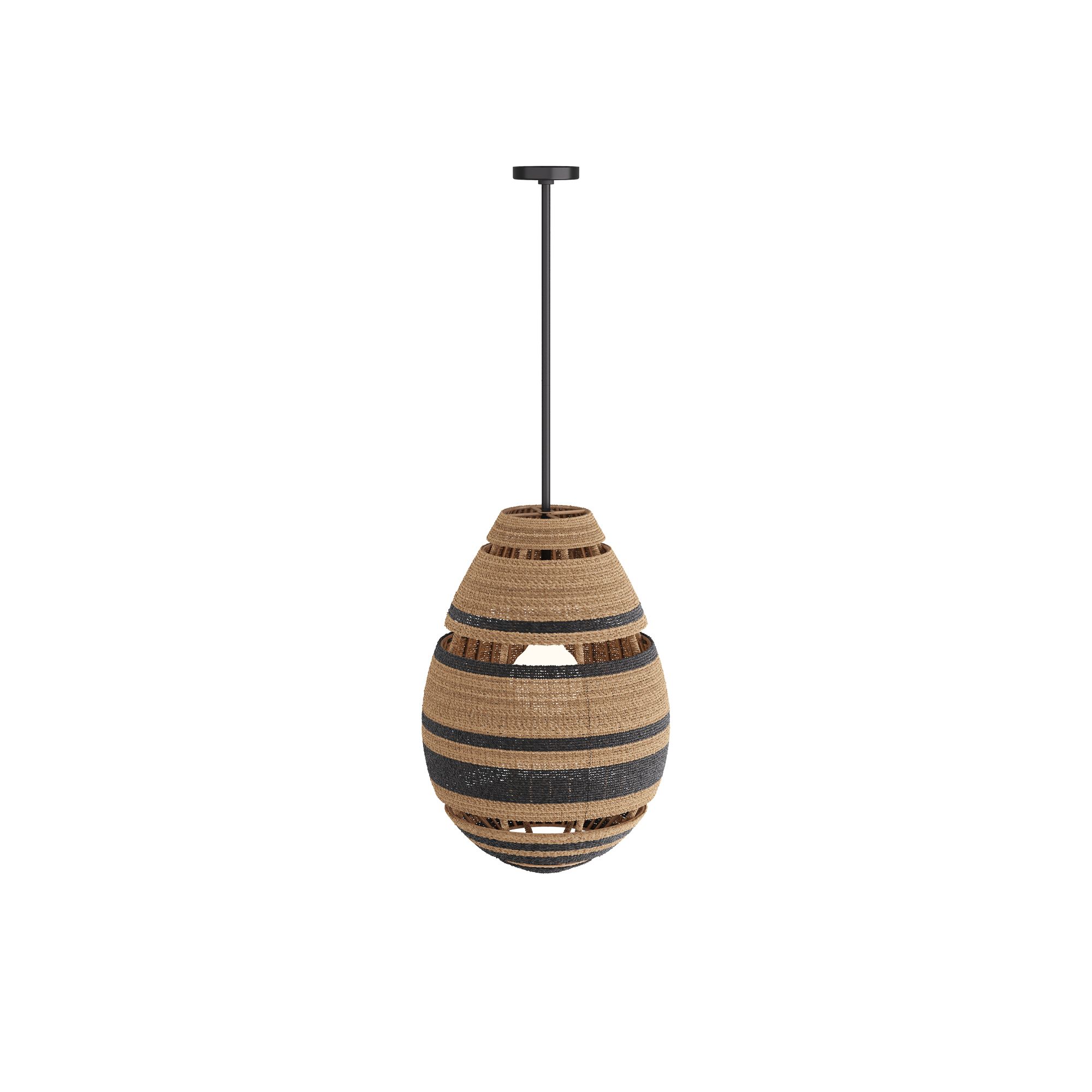 DSS01 - Anila Pendant - Natural Abaca