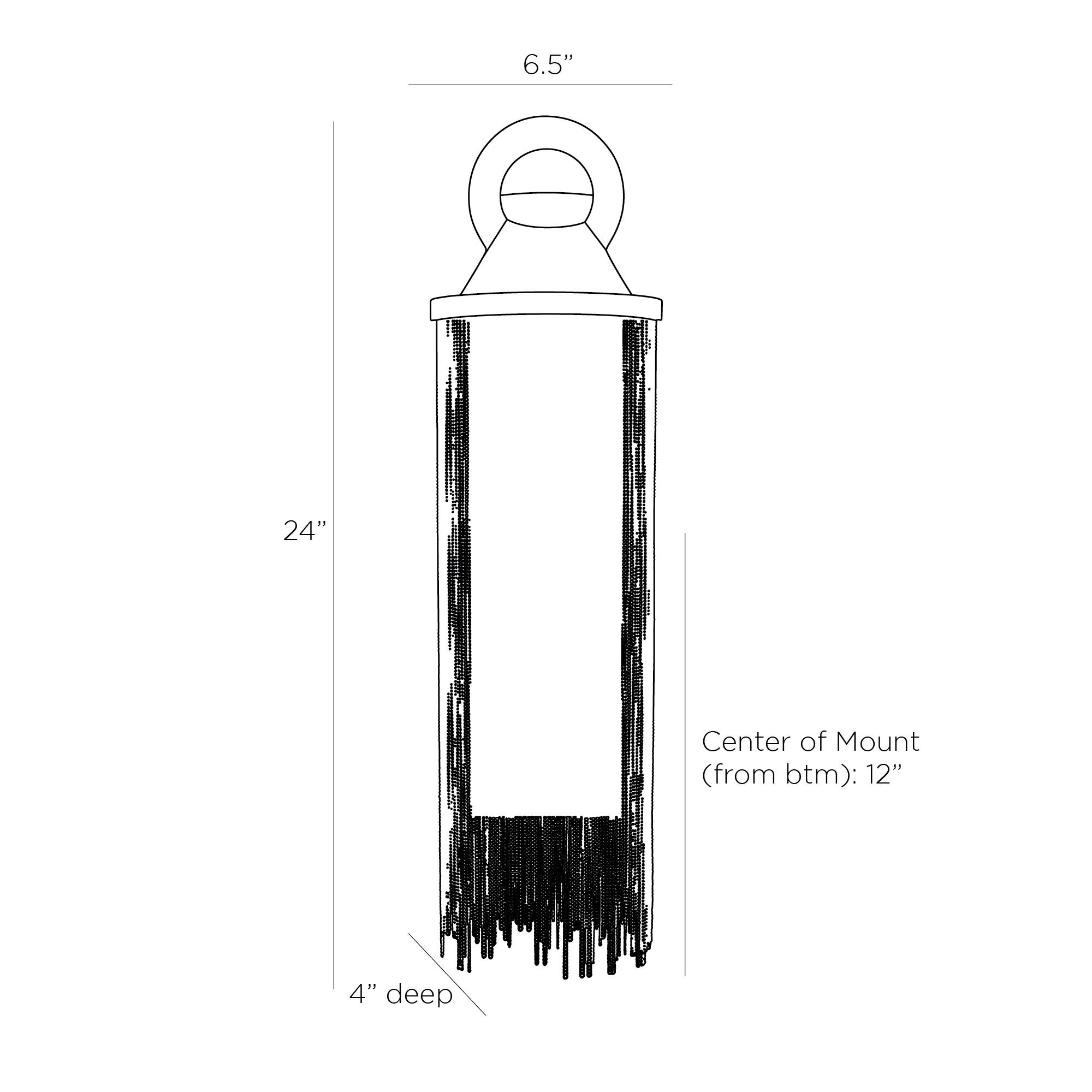 DWI05 - Vanko Sconce - Vintage Brass