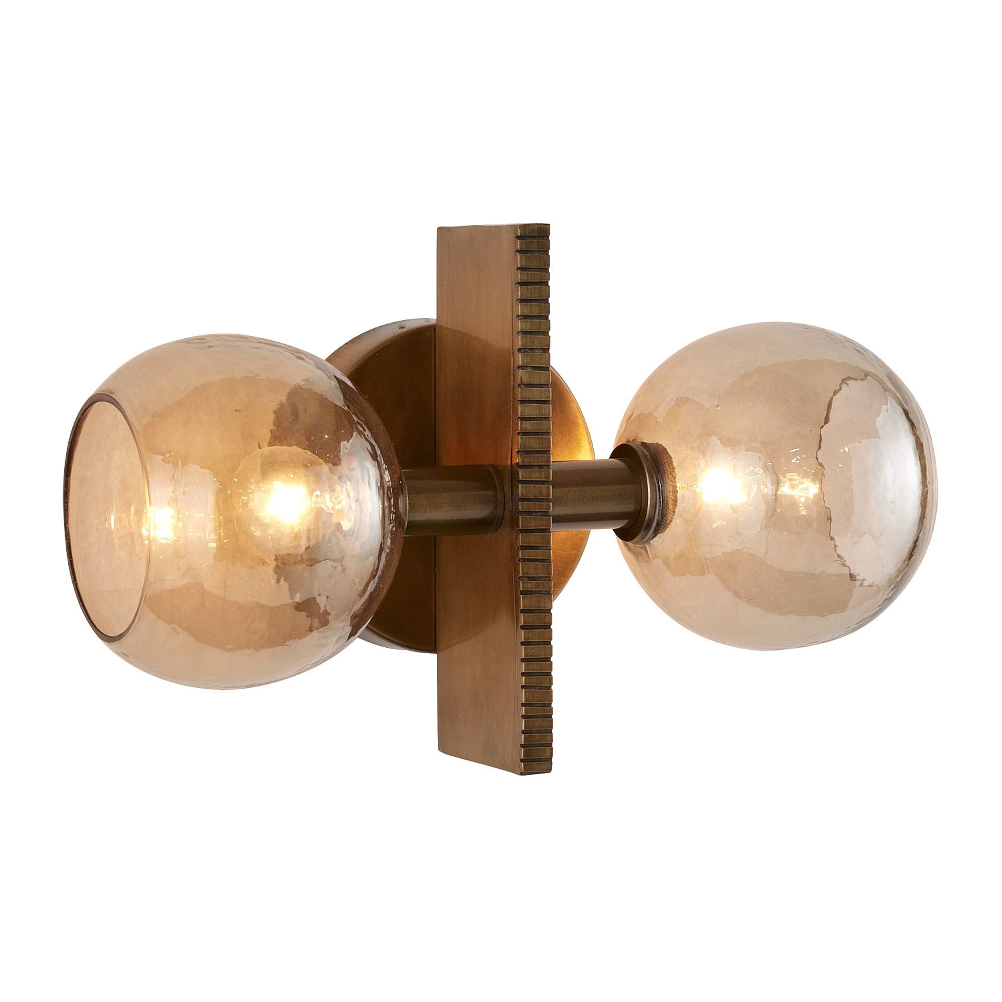 DWI19 - Chamberlin Sconce - Smoke Luster