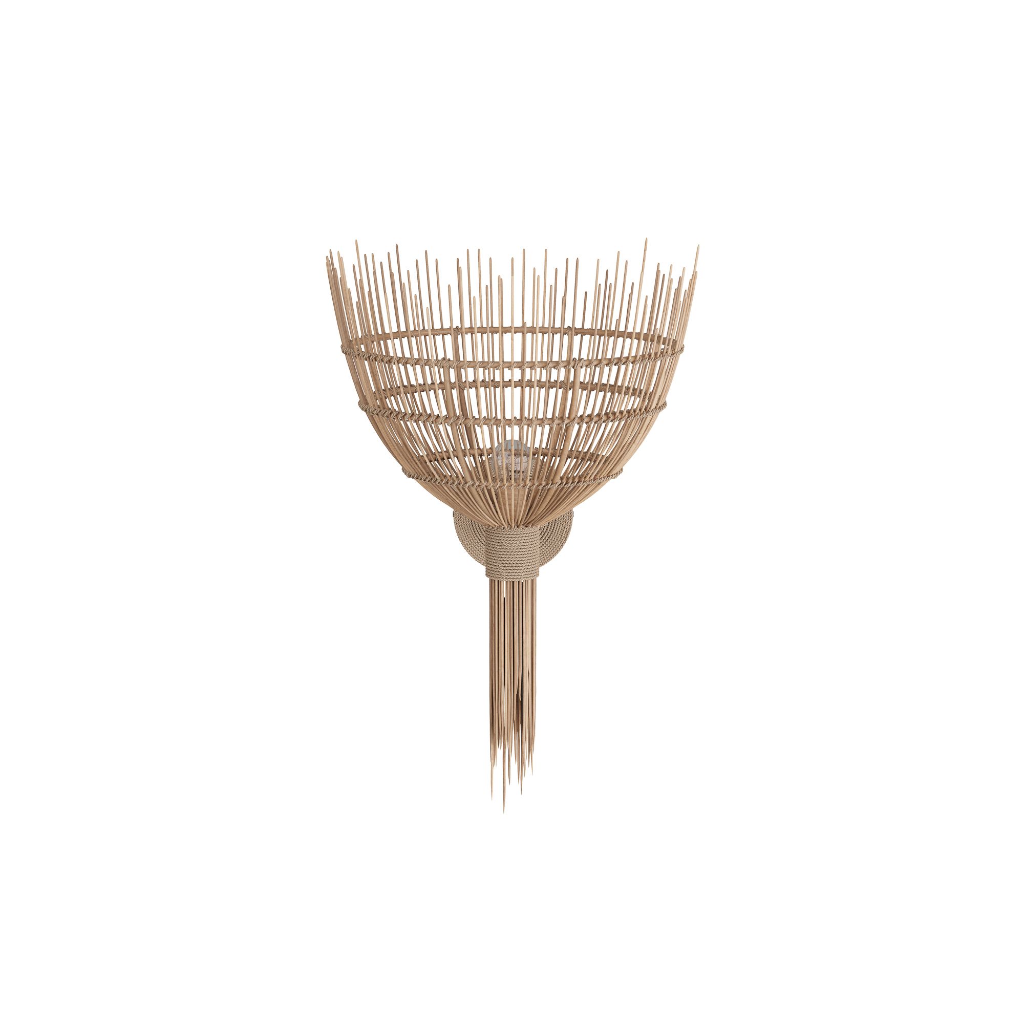 DWS03 - Abitha Sconce - Natural Coco Midrib