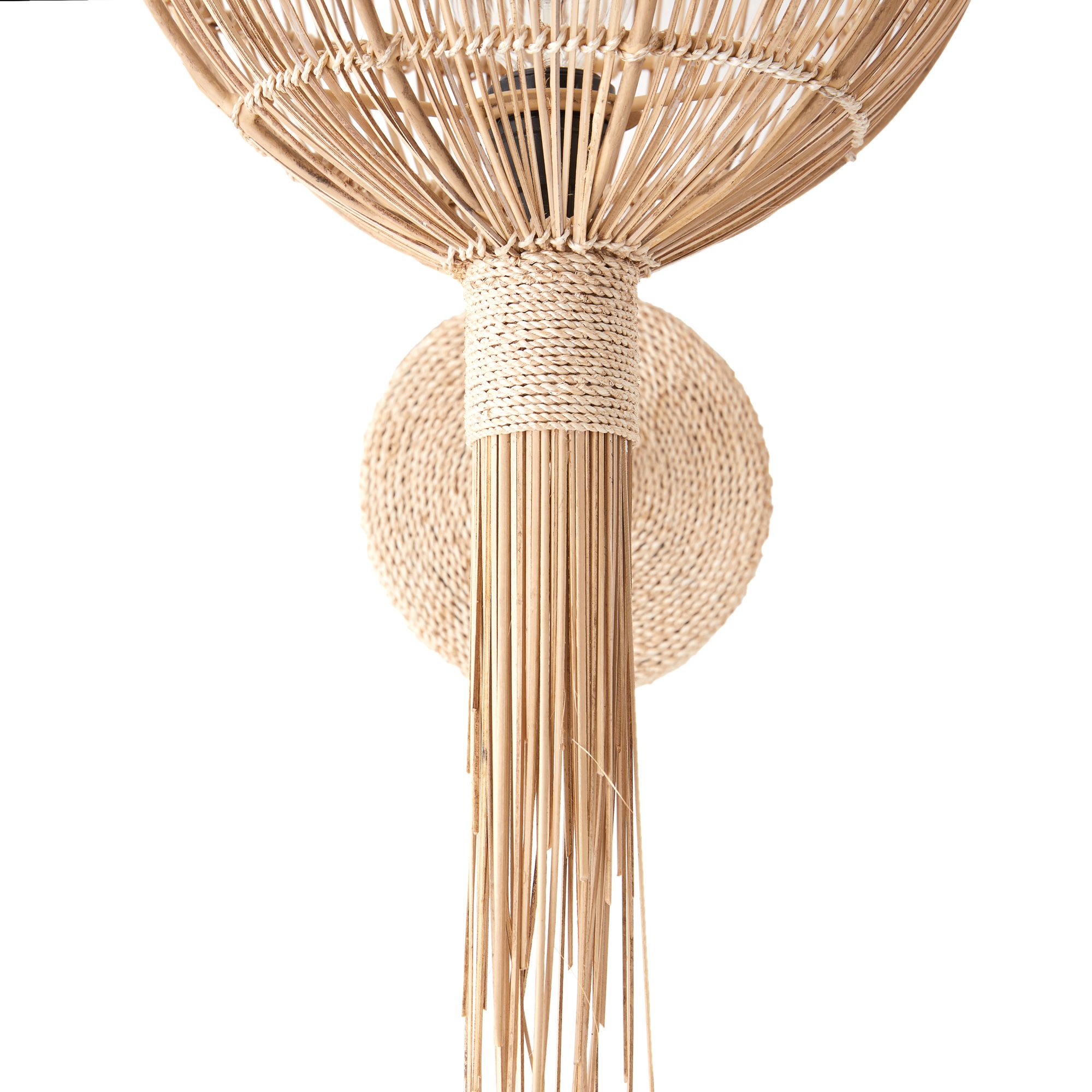 DWS03 - Abitha Sconce - Natural Coco Midrib