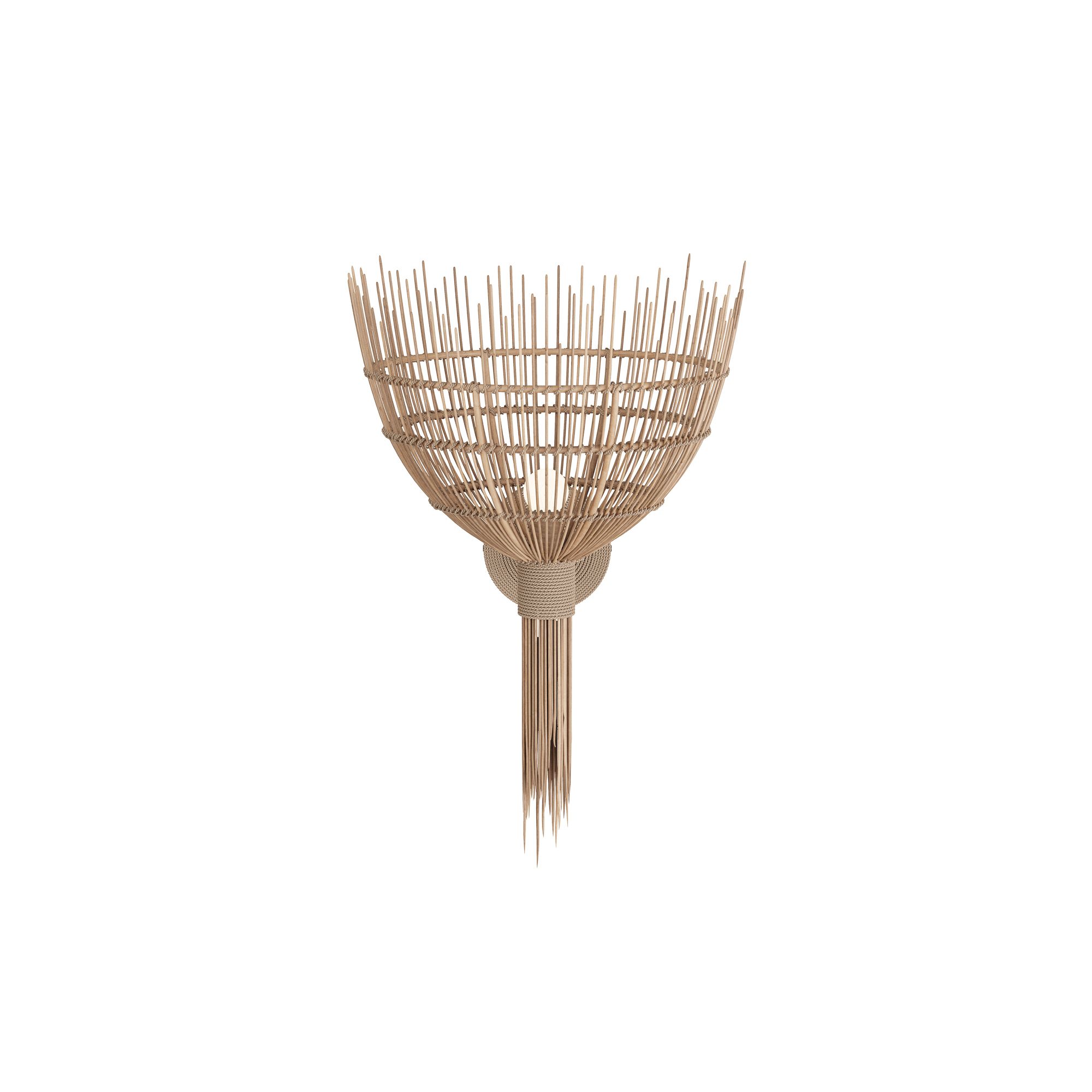 DWS03 - Abitha Sconce - Natural Coco Midrib