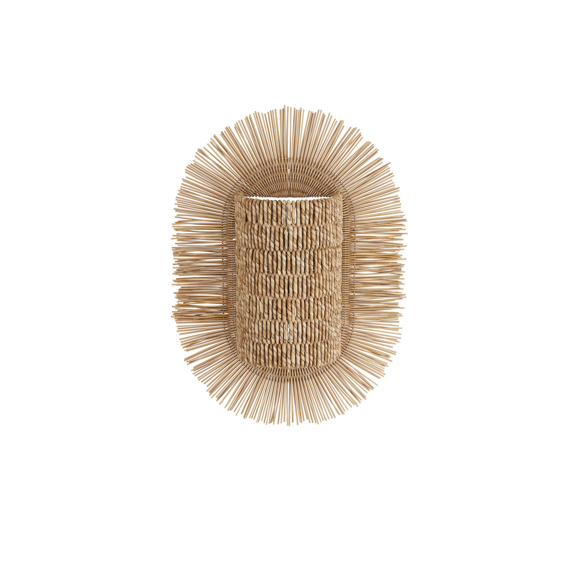 DWS04 - Alexia Sconce - Natural Coco Midrib