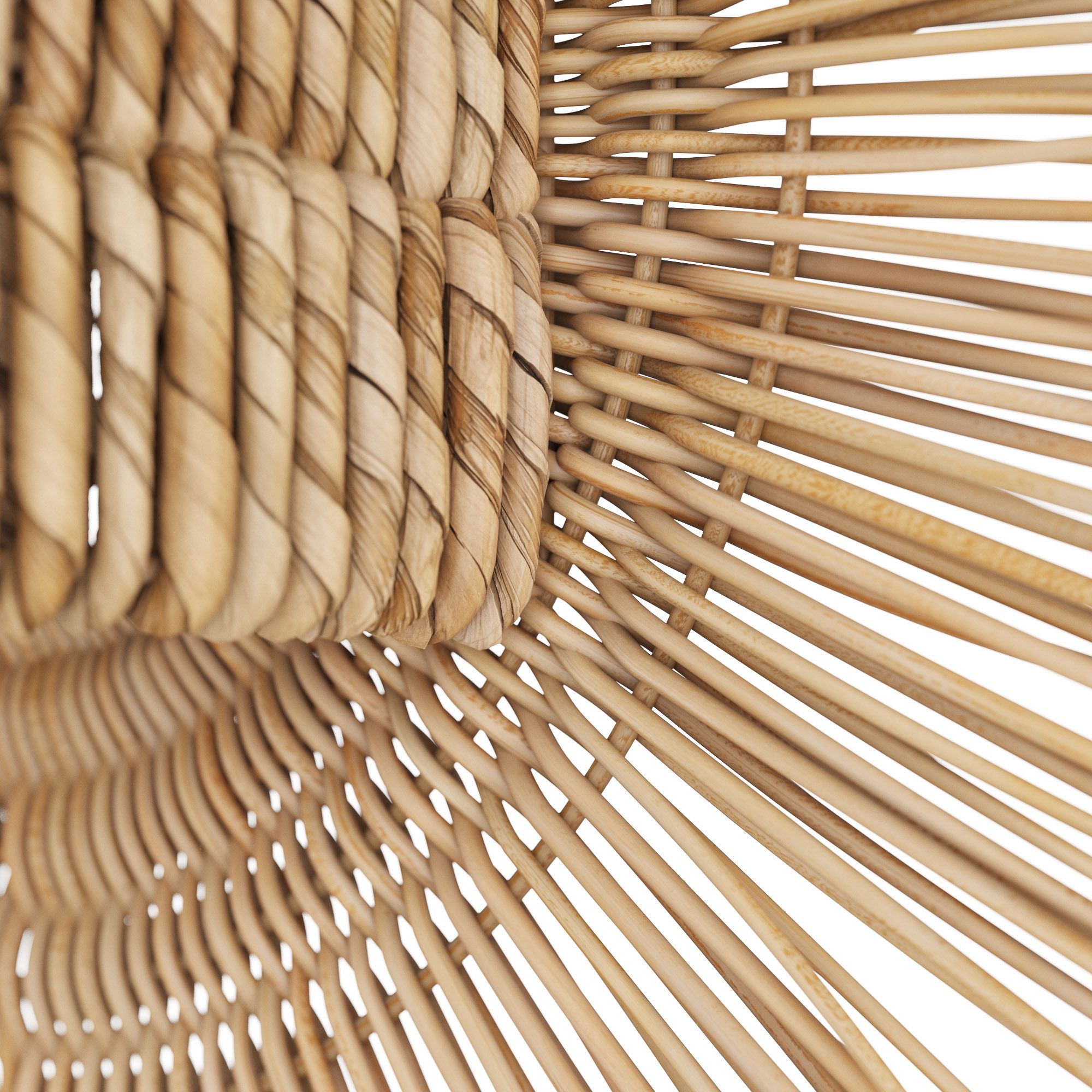 DWS04 - Alexia Sconce - Natural Coco Midrib