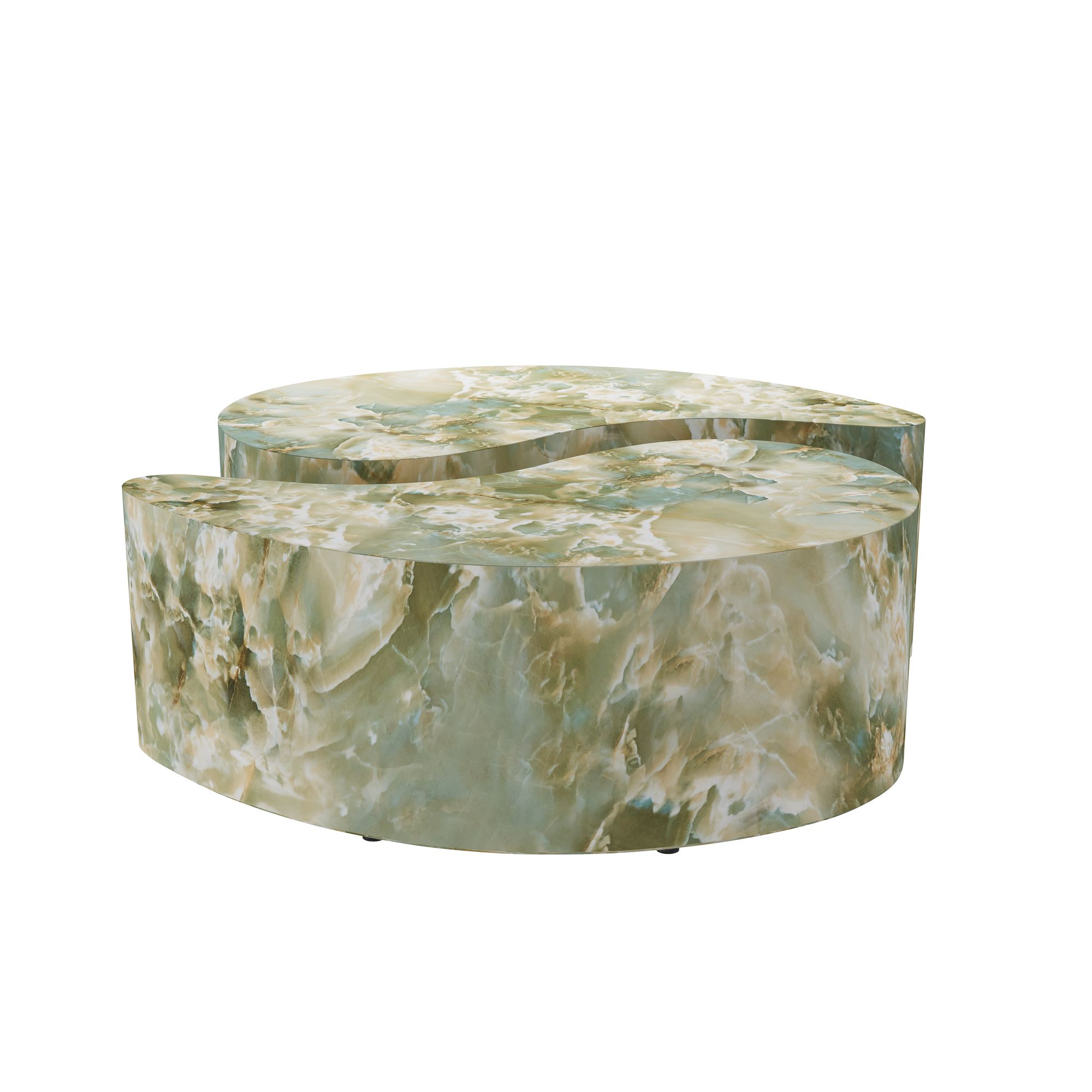 FCS08 - Adeline Coffee Tables, Set of 2 - Jade