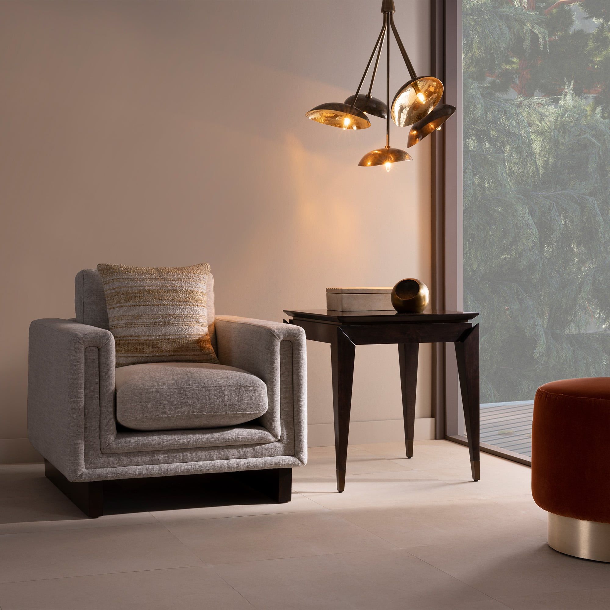 FES03 - Tarten End Table - Brindle