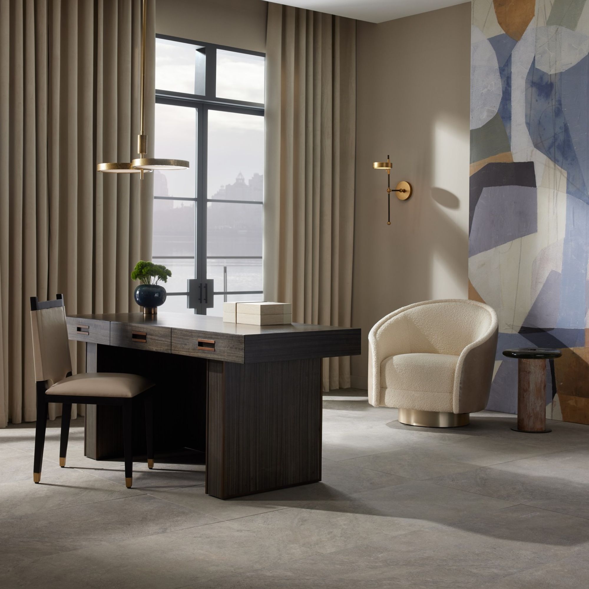 FKS03 - Zola Desk - Bramble