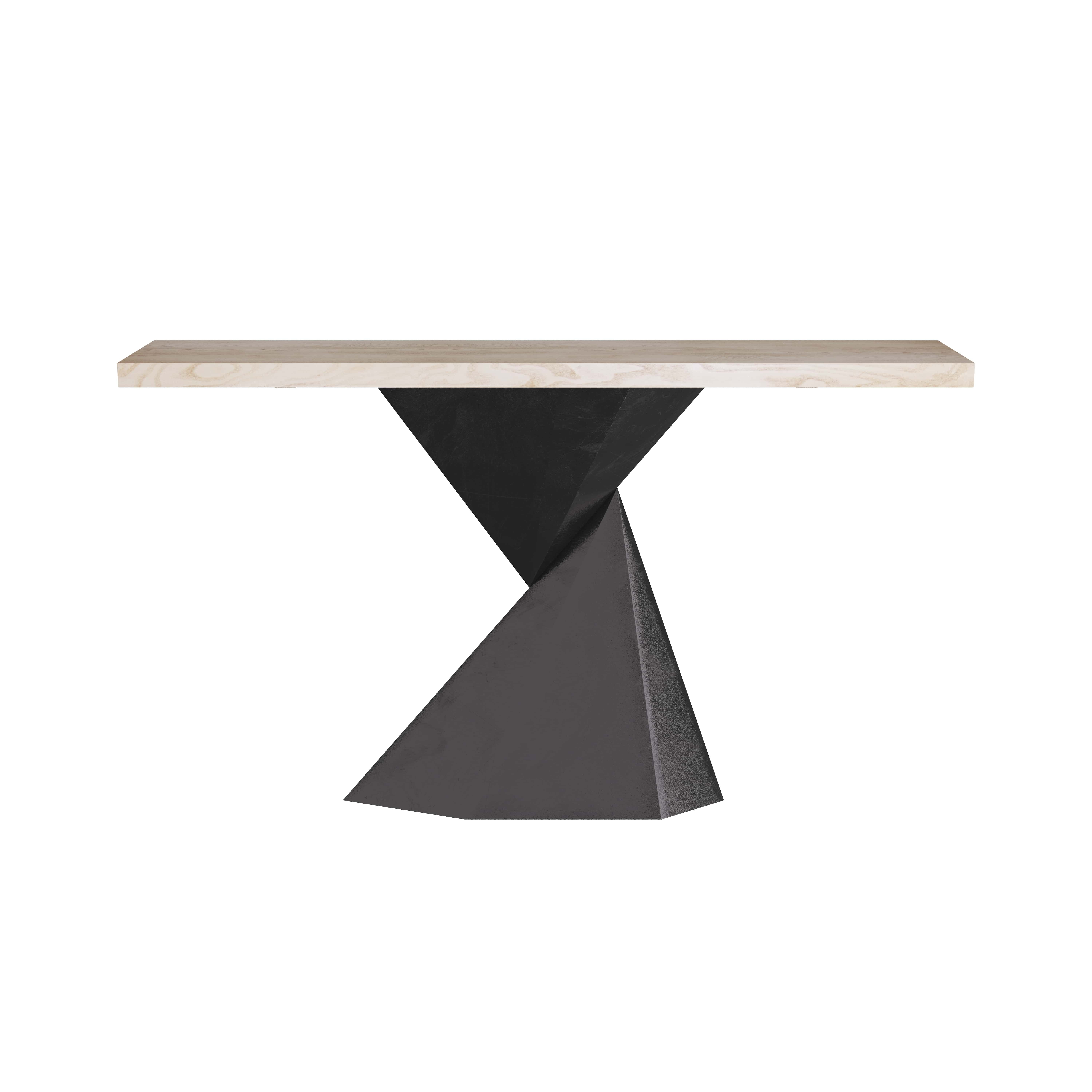 FLI01 - Valder Console - Blackened Bronze