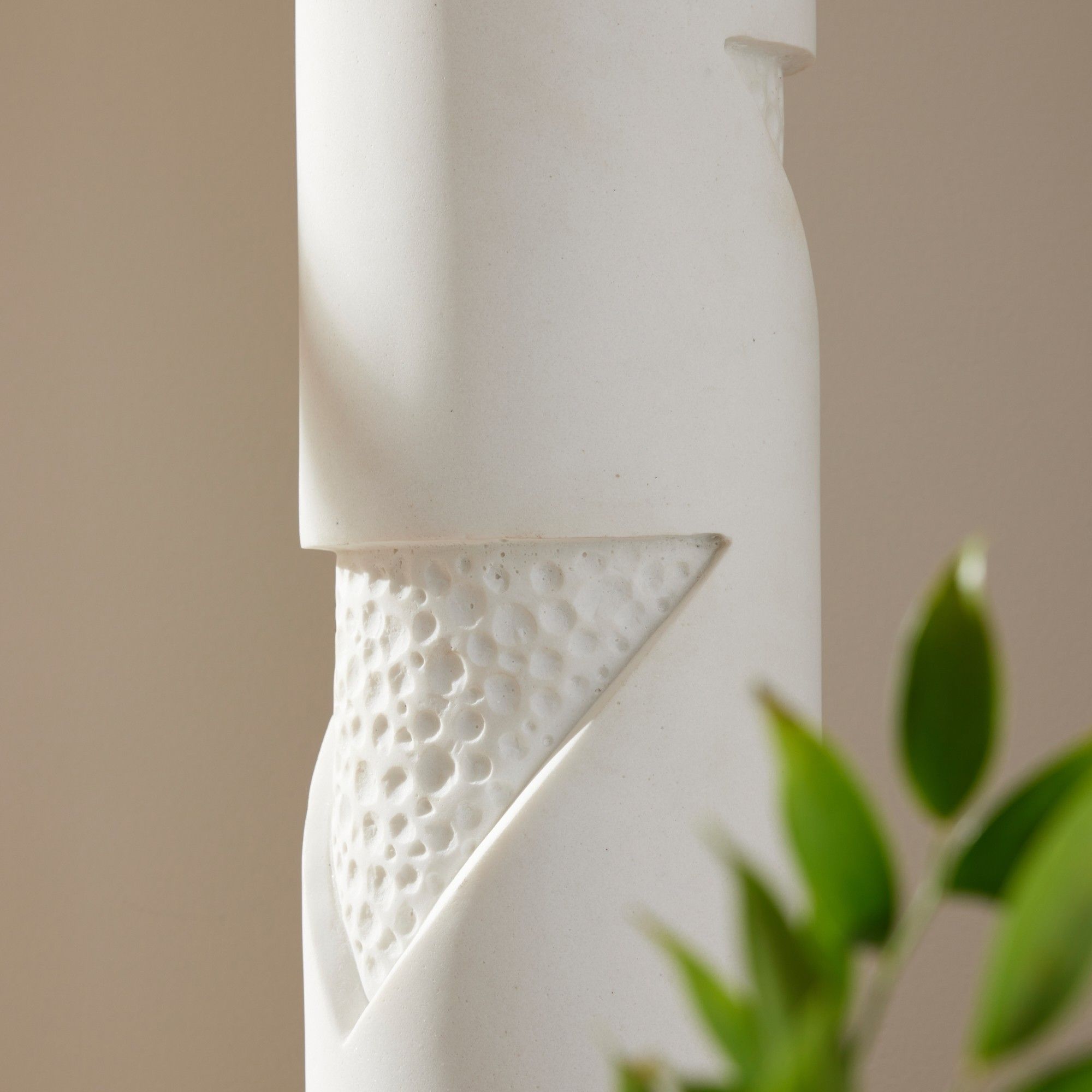 PFC17-SH035 - Cristiano Floor Lamp - Ivory, Riverstone