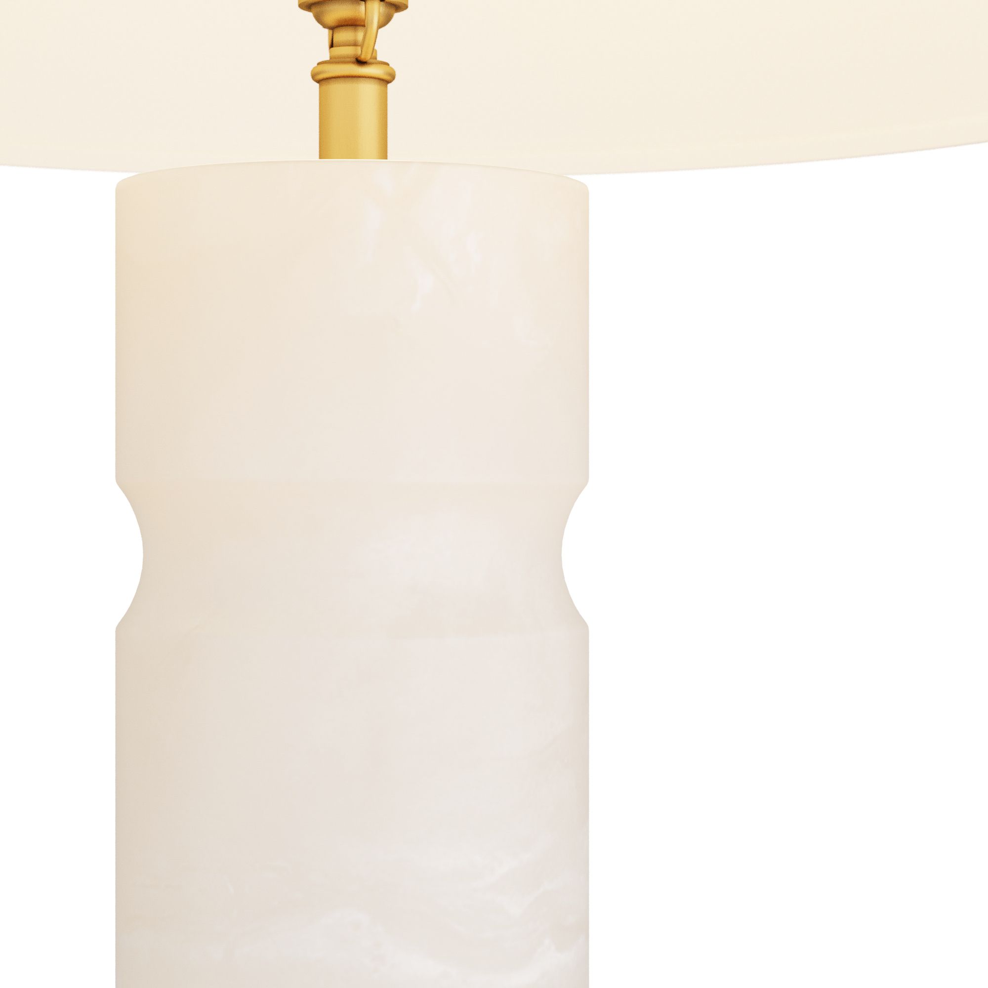 PTC25-SH024 - Angelina Lamp - White, Alabaster