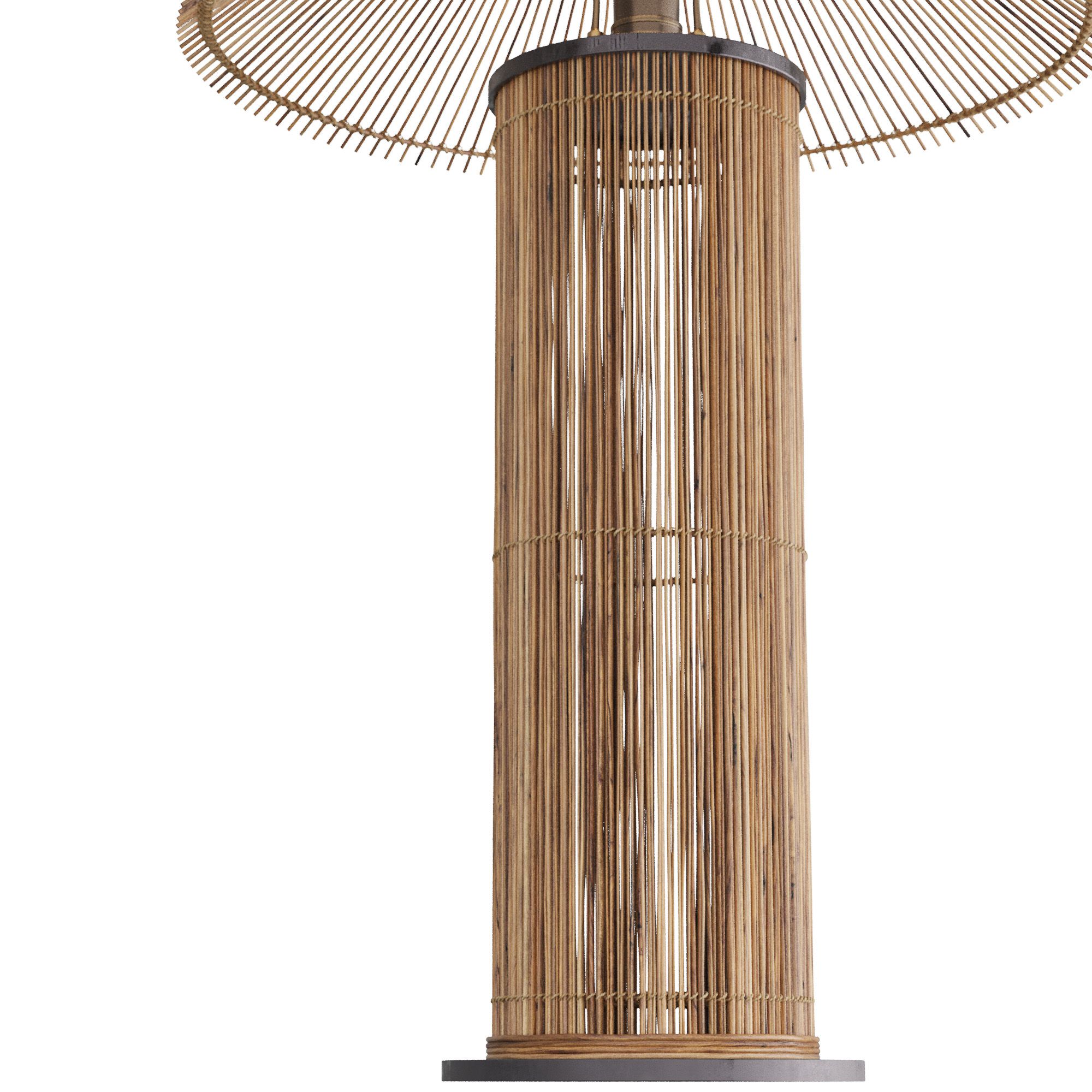 PTS10 - Belize Lamp - Natural, Rattan