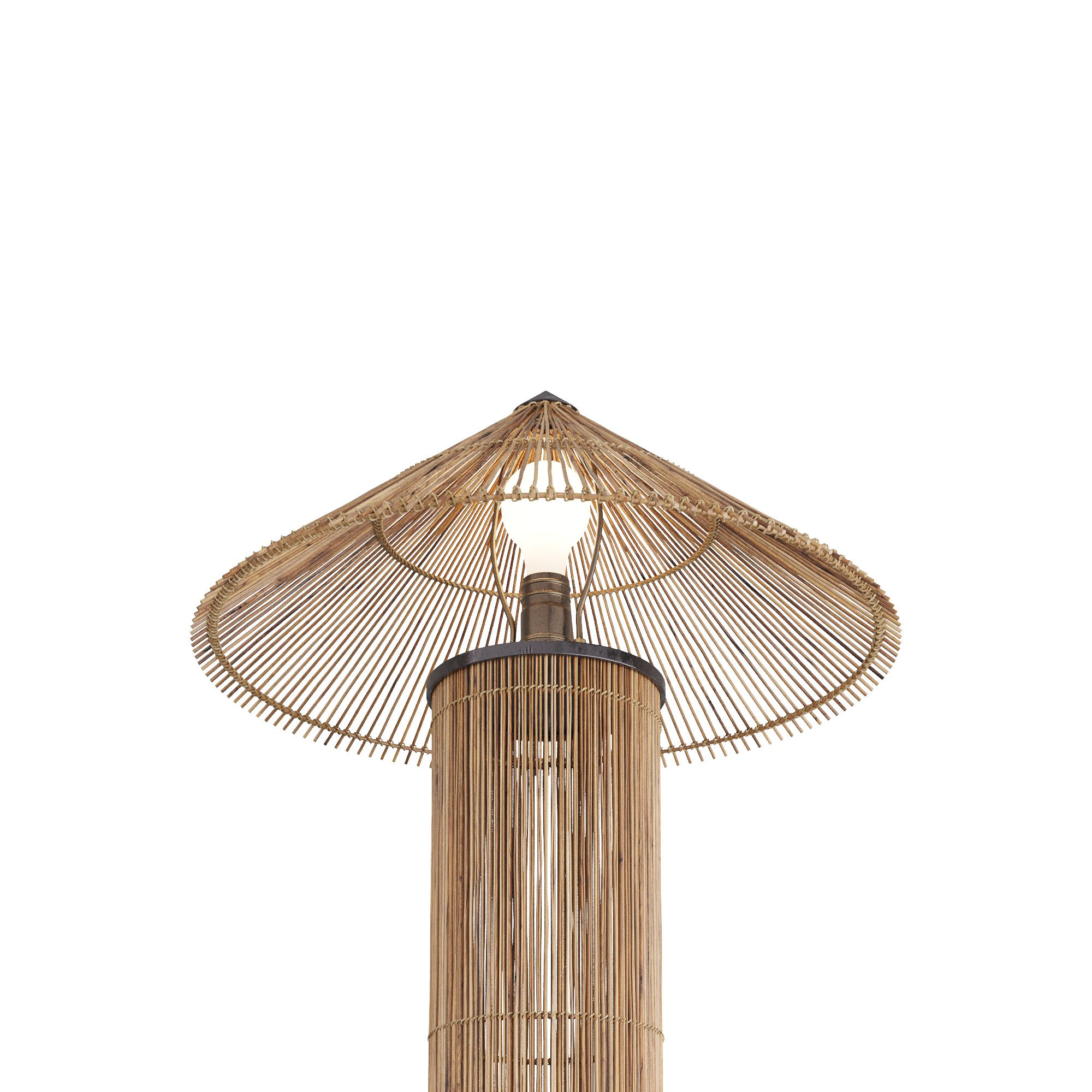 PTS10 - Belize Lamp - Natural, Rattan