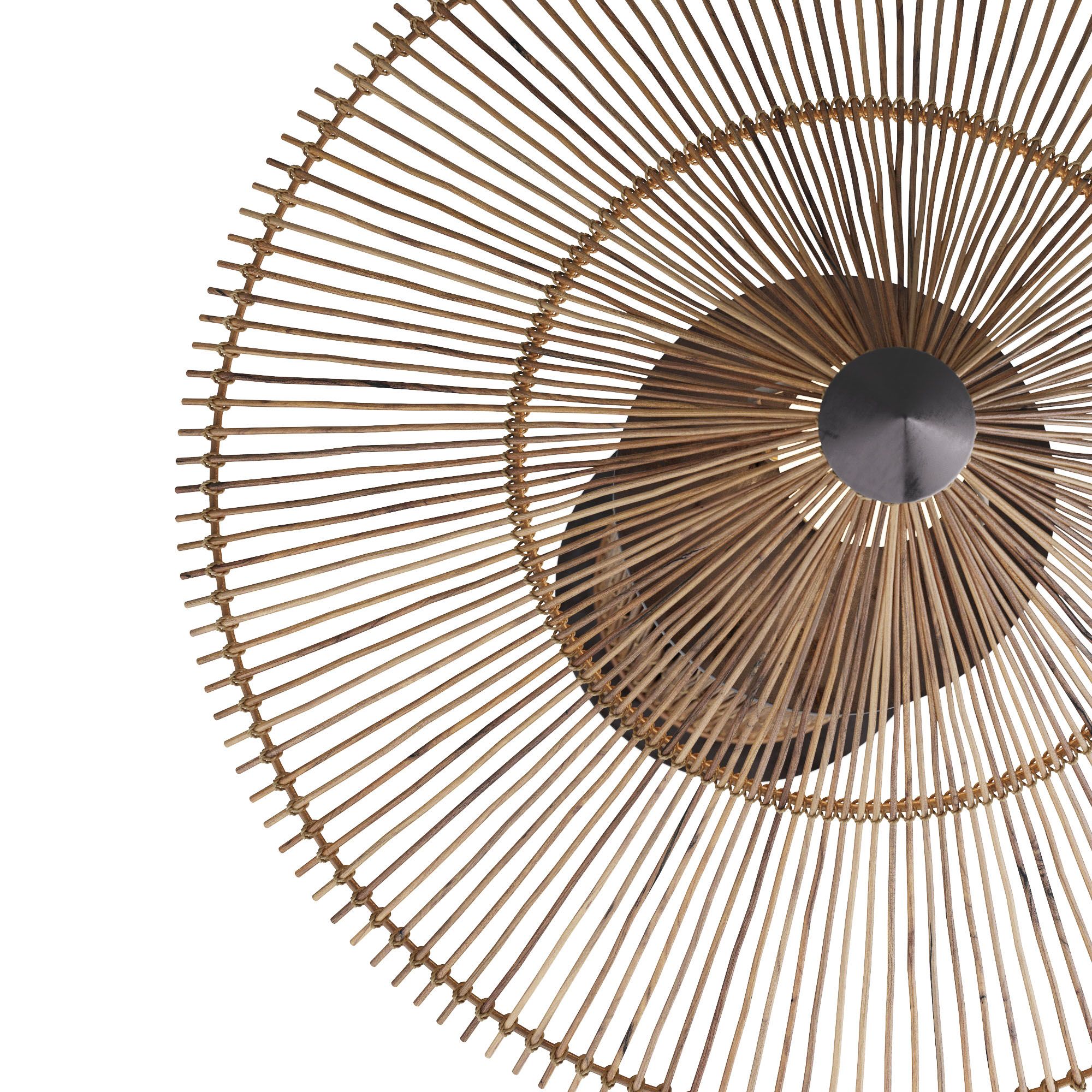 PTS10 - Belize Lamp - Natural, Rattan