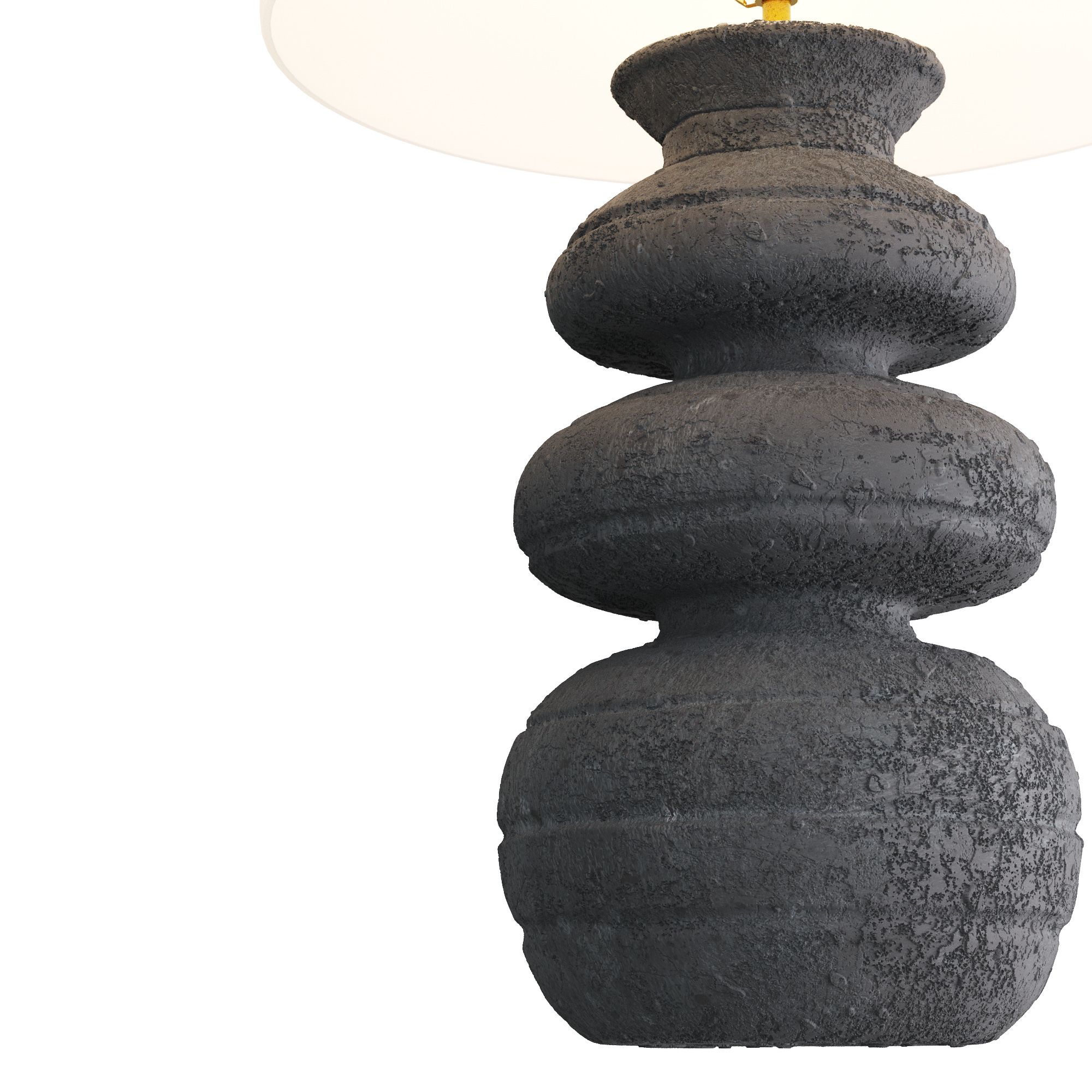PTS11-SH030 - Alanis Lamp - Charcoal, Terracotta