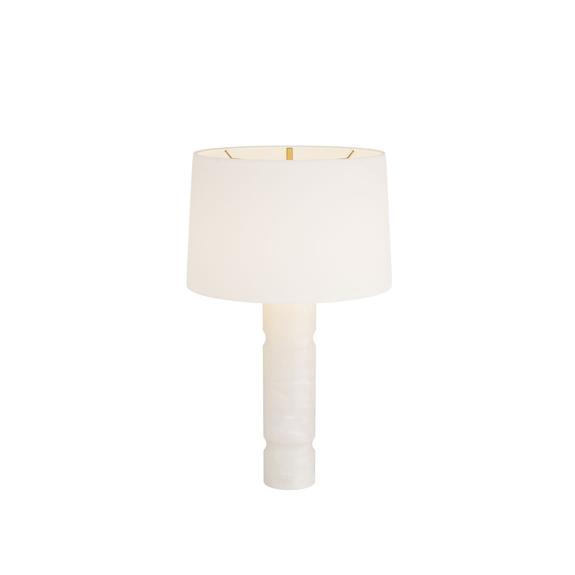 PTC25-SH024 - Angelina Lamp - White, Alabaster