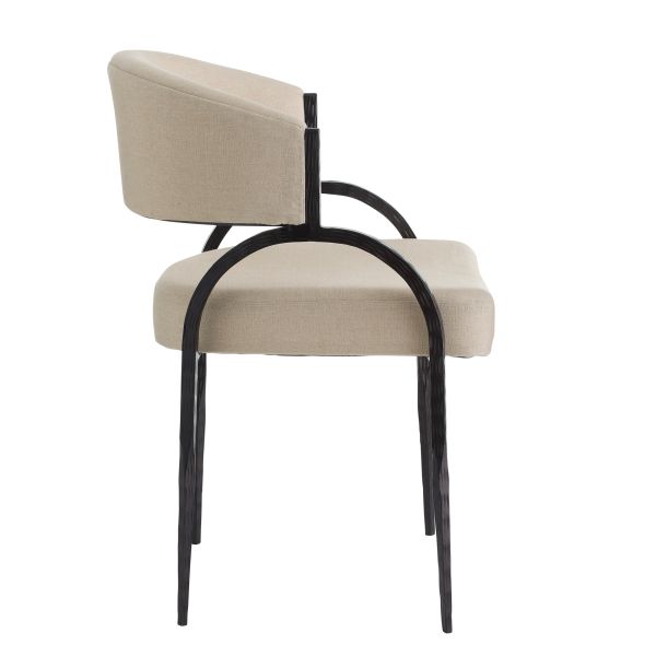 4781 - Bahati Chair - Natural Linen