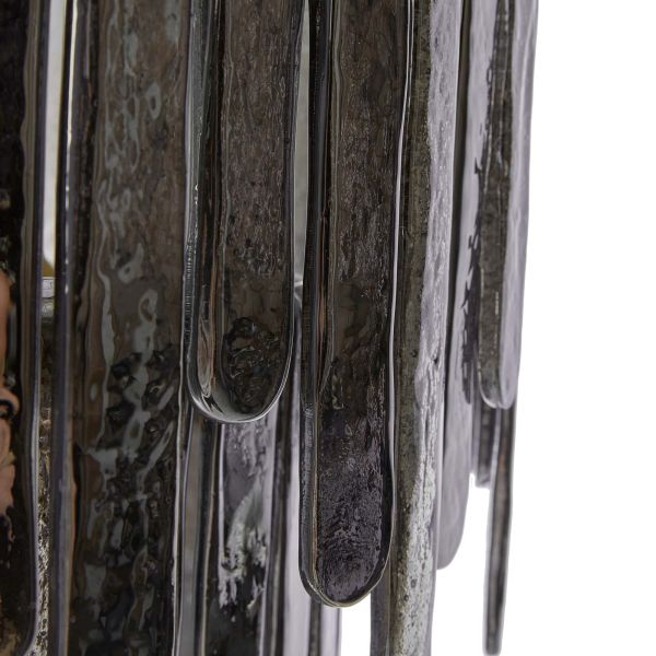 89662 - Raine Chandelier - Blue Smoke Luster Glass