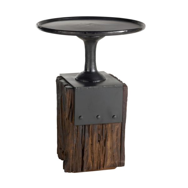 DD2029 - Anvil Occasional Table - Burnt Wax