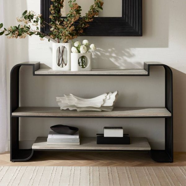 FGI04 - Epton Bookshelf - Blackened Bronze