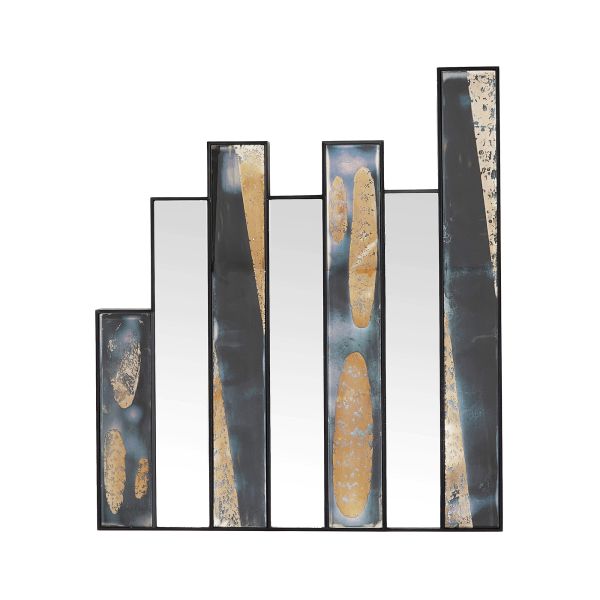 WDI02 - Darcy Mirror - Blackened Iron