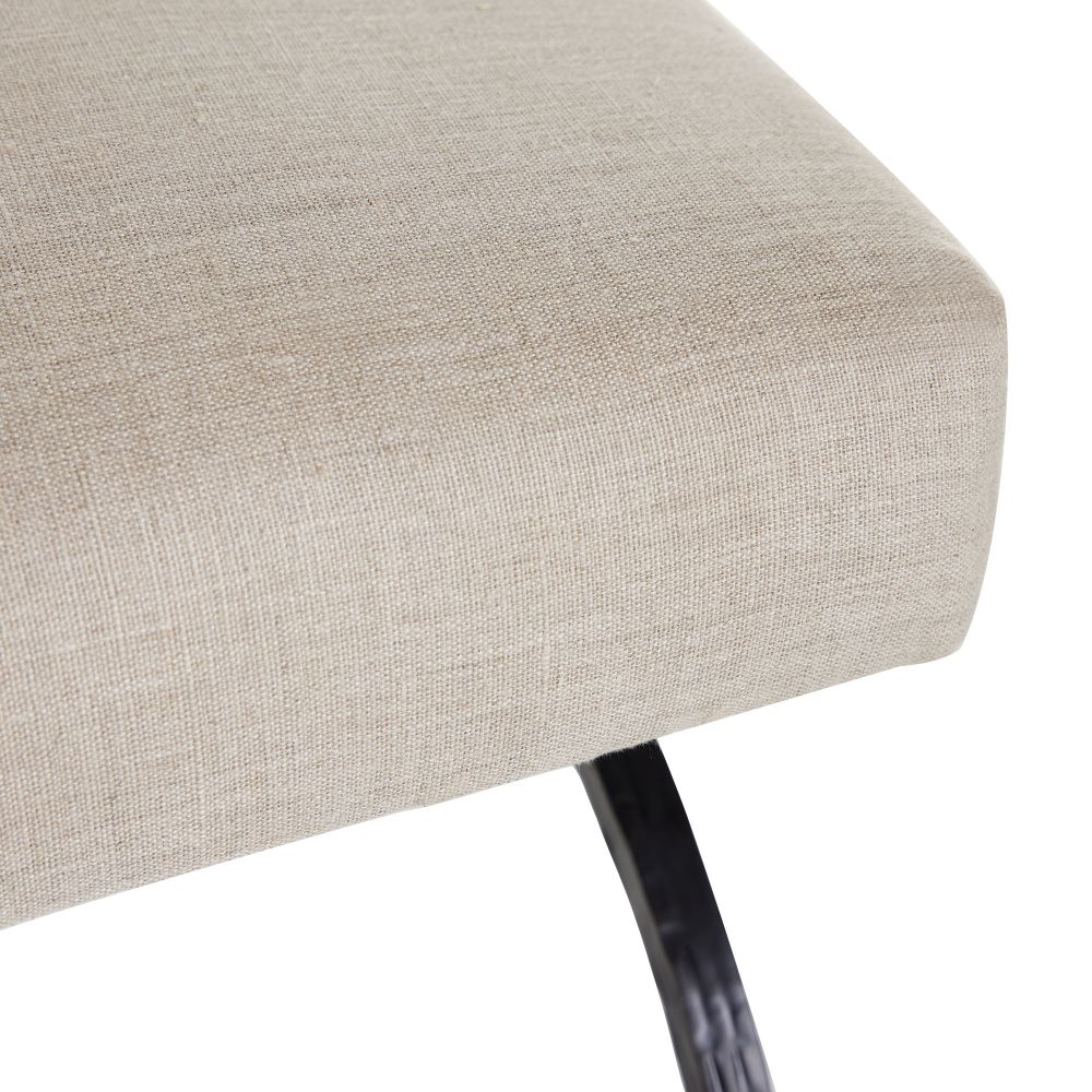 2085 - Bahati Bench - Natural Linen