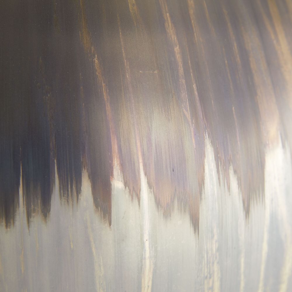 44415-295 - Romy Lamp - Satin Silvered Bronze, Glass