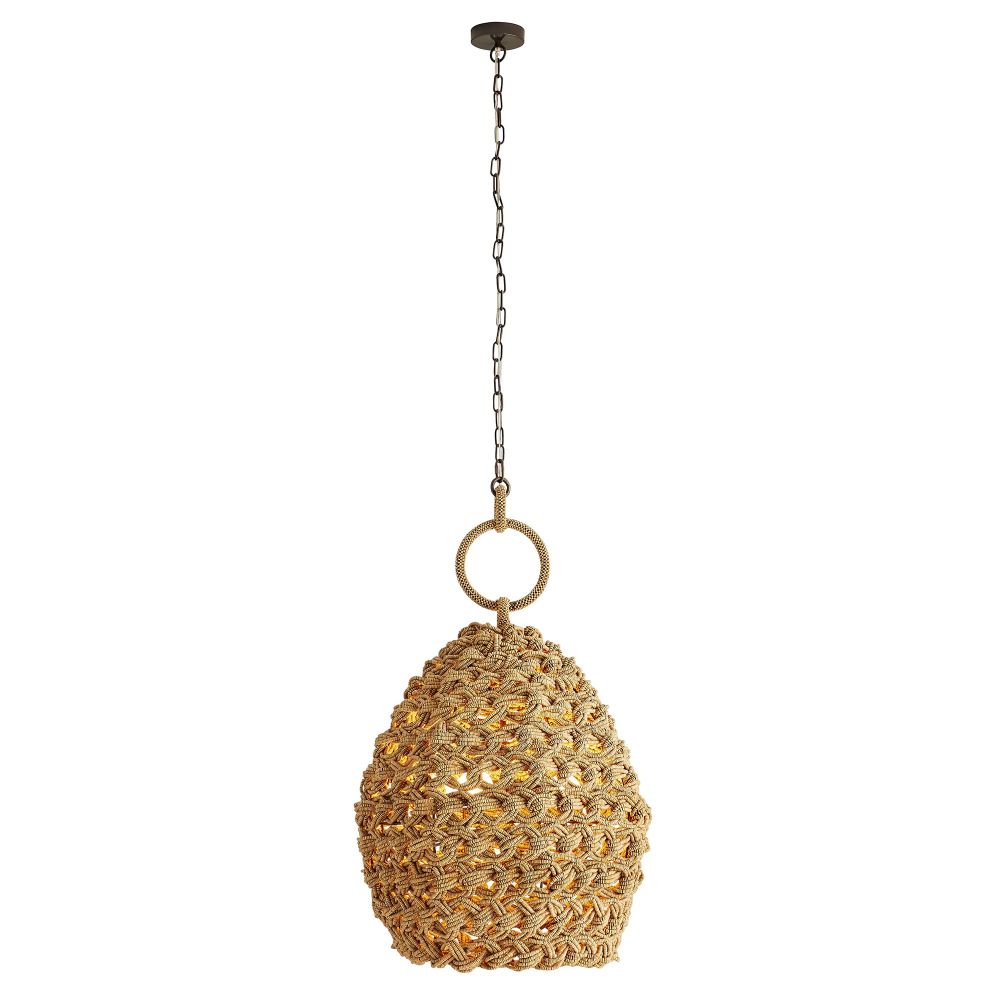 45058 - Saxon Pendant - Natural Coconut