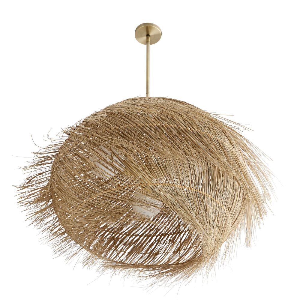 45086 - Ashburn Pendant - Natural, Buri Midrib