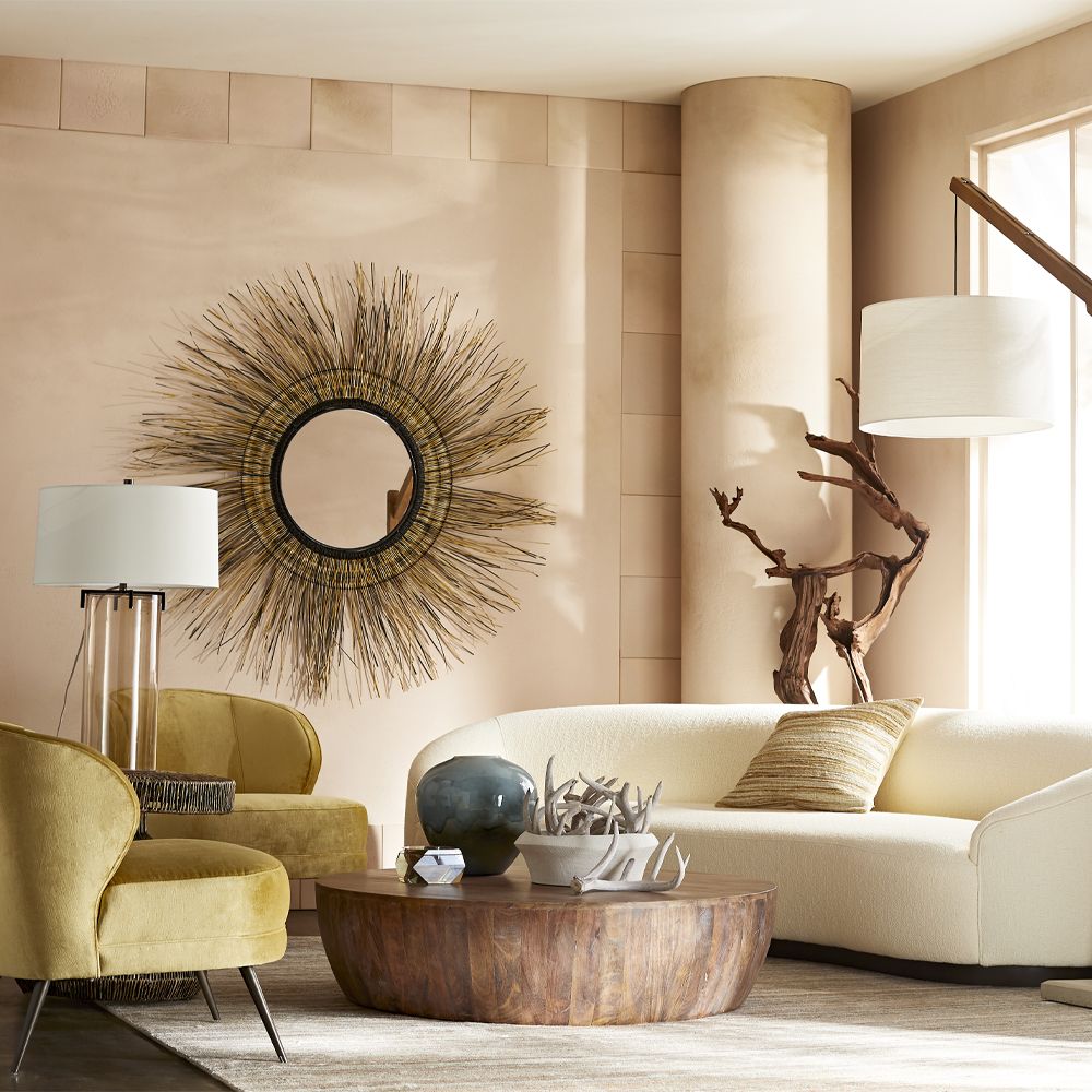 4735 - Jacob Large Coffee Table - Washed Tobacco, Wood