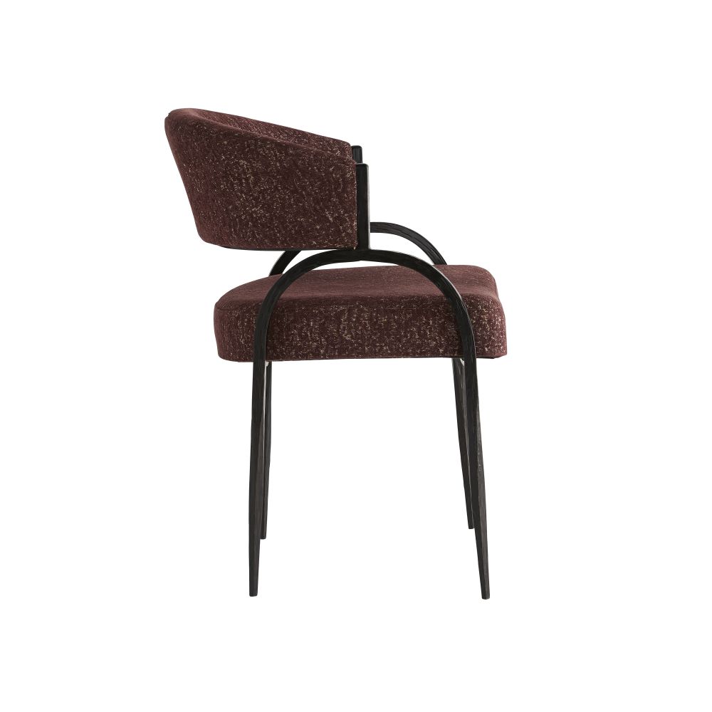 4748 - Bahati Chair - Bordeaux, Chenille