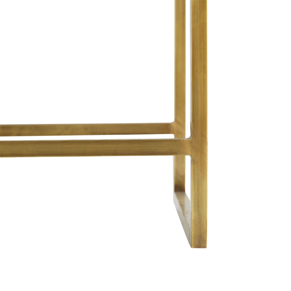 4839 - Dash Counter Stool - Black Leather