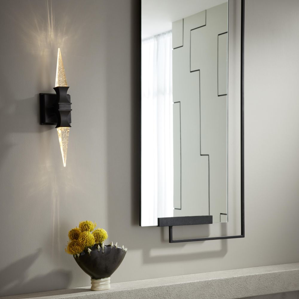 49527 - Piper Sconce - English Bronze, Steel