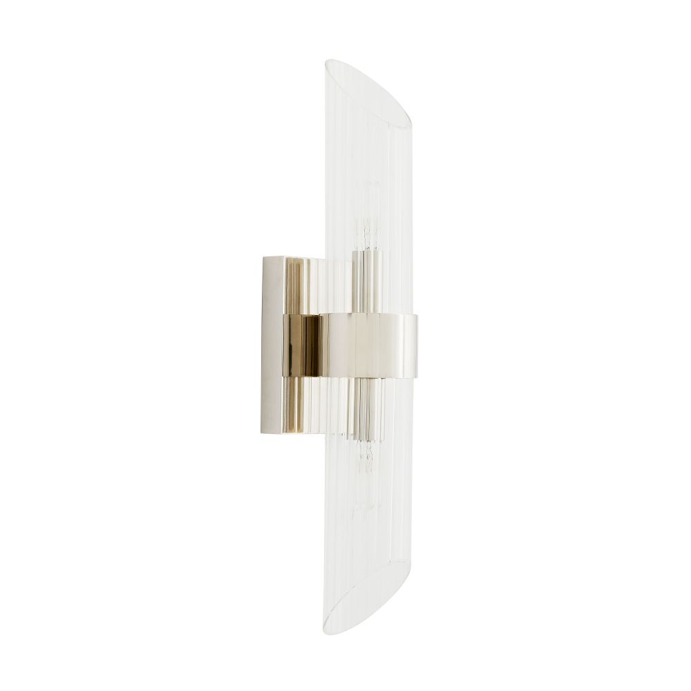 49686 - Elyse Sconce - Polished Nickel, Iron
