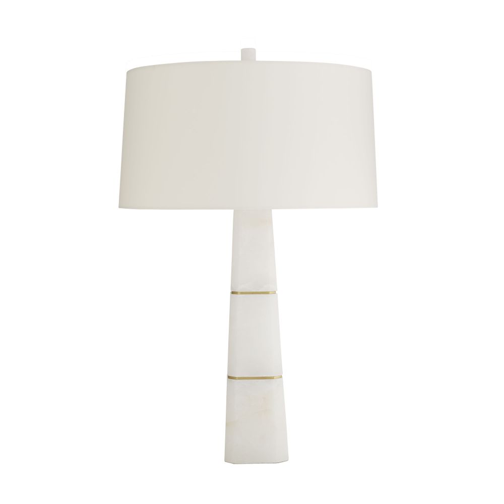 49691-434 - Dosman Lamp - White, Alabaster