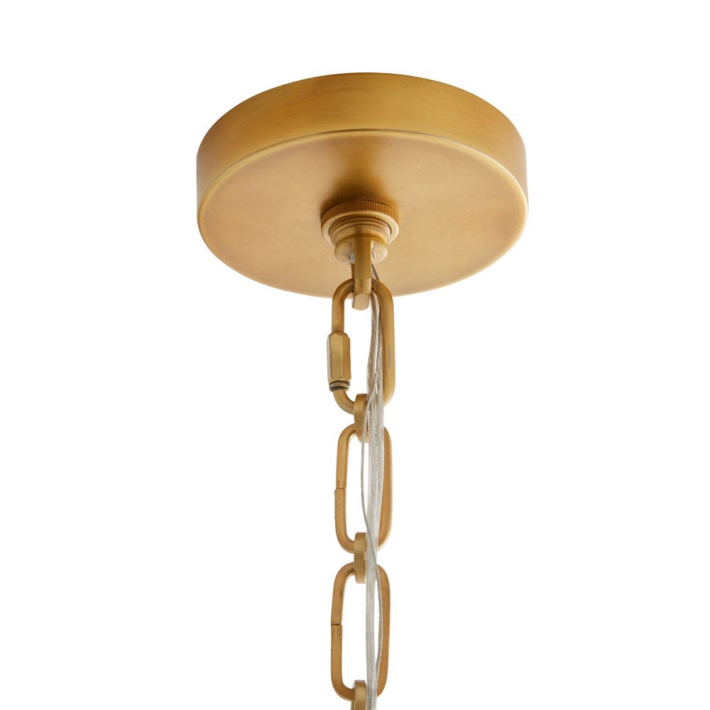 49794 - Oakland Pendant - Matte Bone, Porcelain