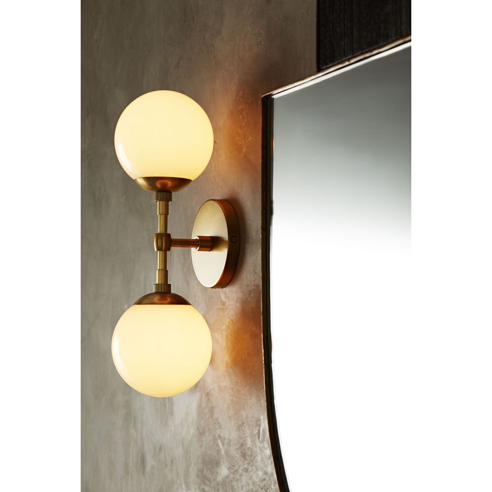 49961 - Polaris Sconce - Antique Brass, Steel