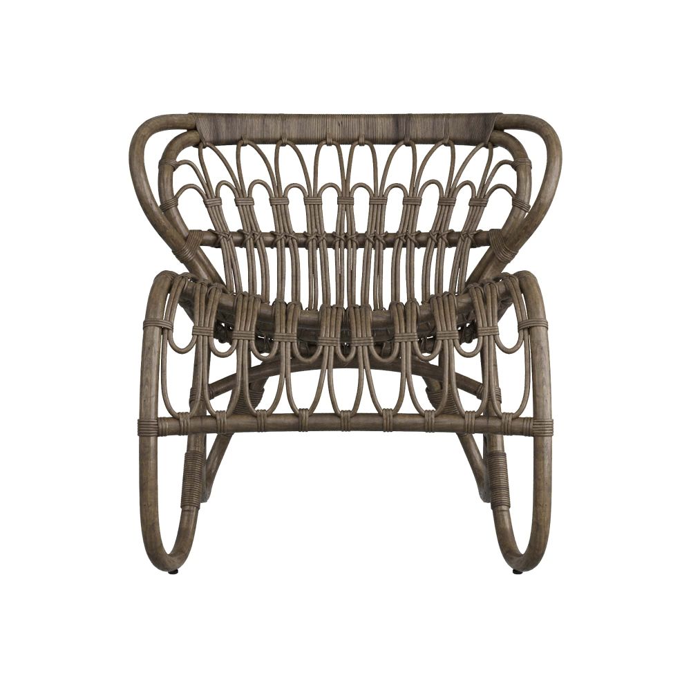 5753 - Rayna Lounge Chair - Gray Wash, Rattan
